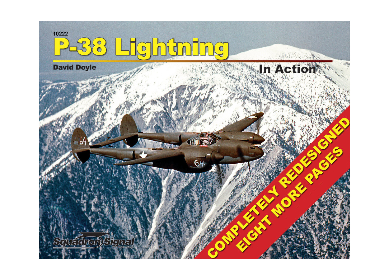 P-38 Lightning In Action (SC) - Squadron Signal SS10222 | kingshobby.com