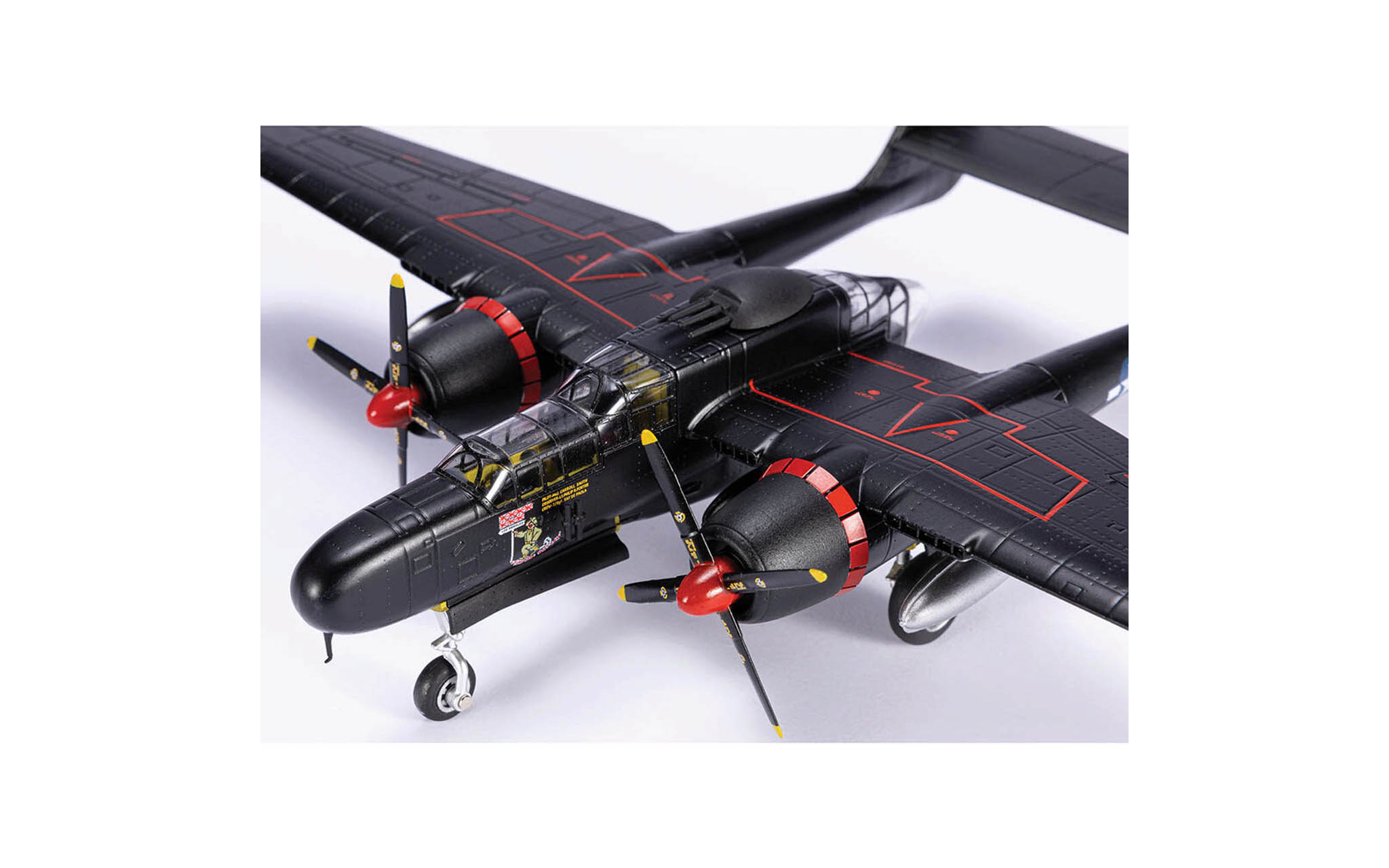 P-61B Black Widow, Times A Wastin, 418th Night Fighter Squadron - Air Force 1 Models AF1-0090F ...