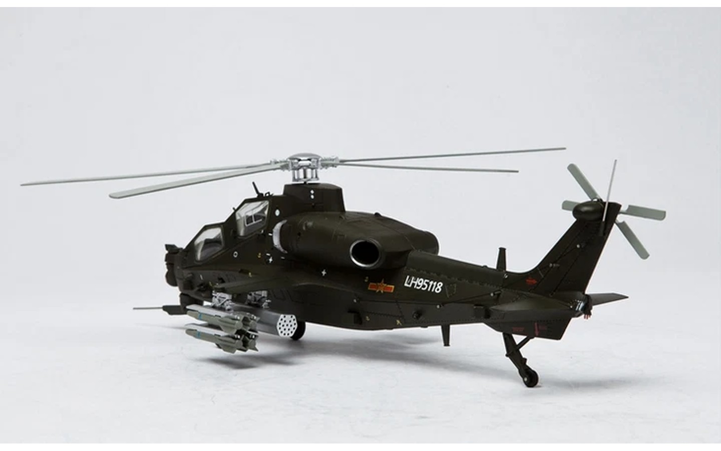 Avicopter Z-10 Fierce Thunderbolt PLA China - Air Force 1 Models AF1 ...