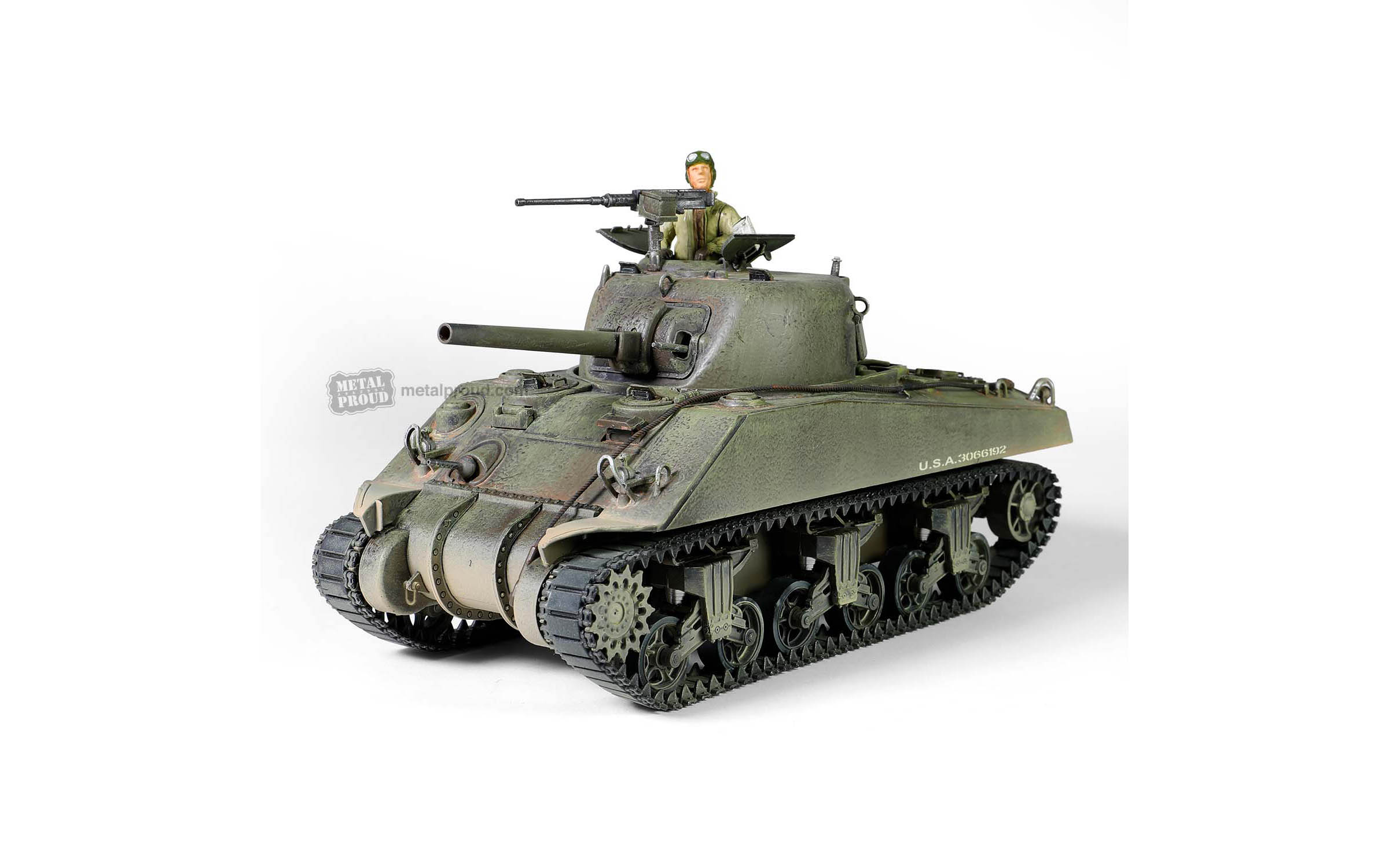 Sherman M4 (75) VVSS Suspension, Small Hatches - Forces of Valor MP ...
