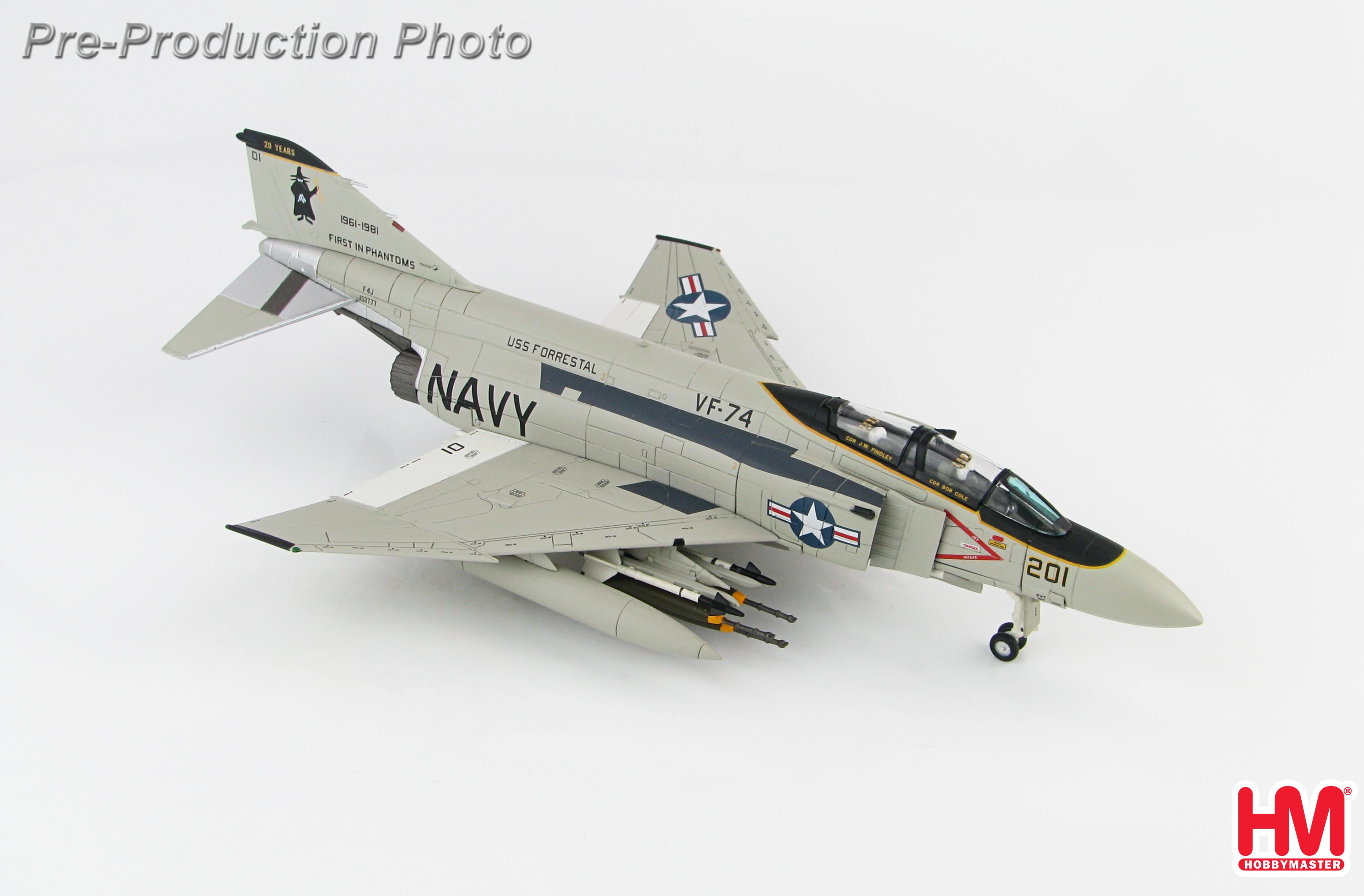 F-4J Phantom II McDonnell Douglas BuNo 153777 20th Anniversary VF-74 ...