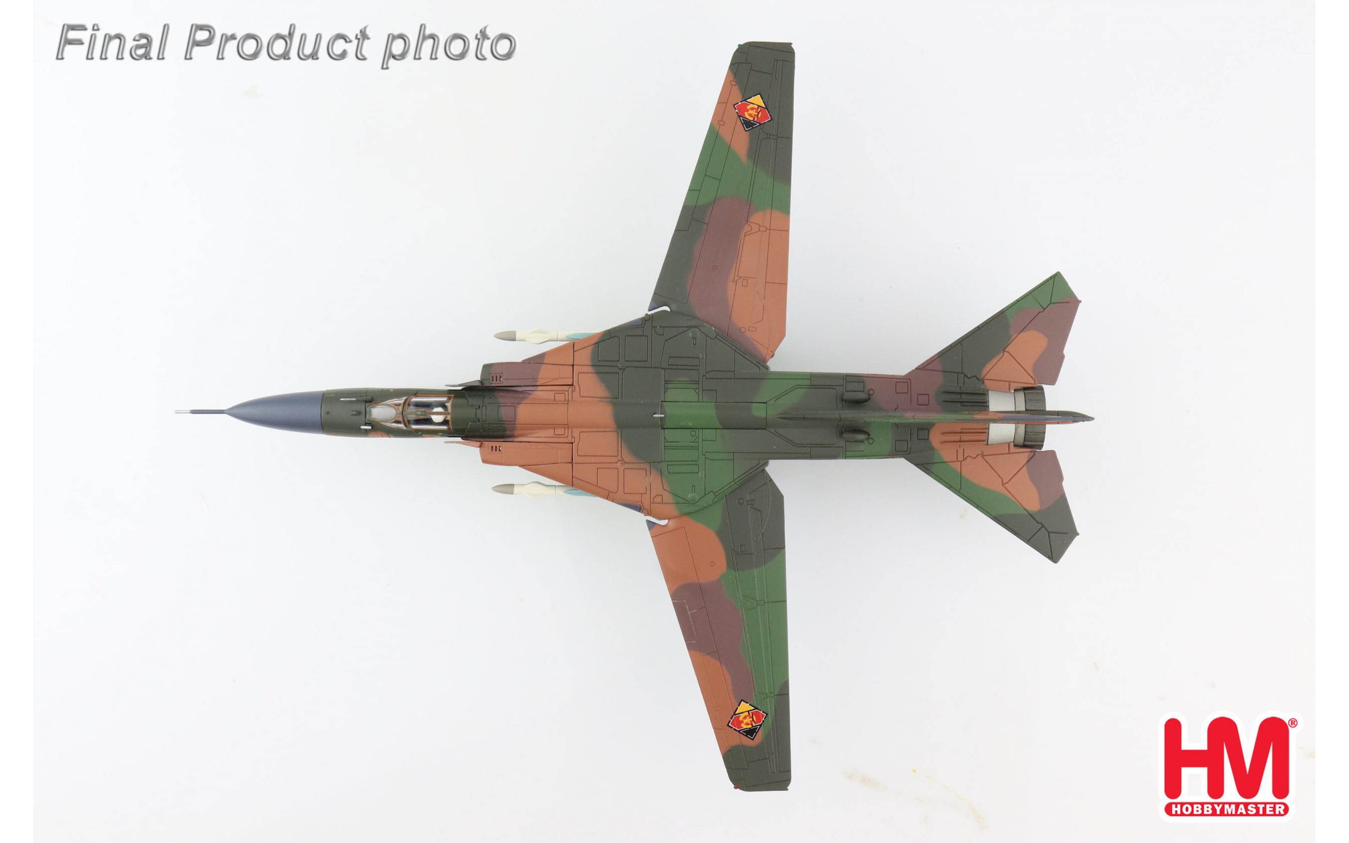 MIG-23ML Flogger Red 340, JG-9, Heinrich Rau, GDR, 1990 - Hobby Master ...
