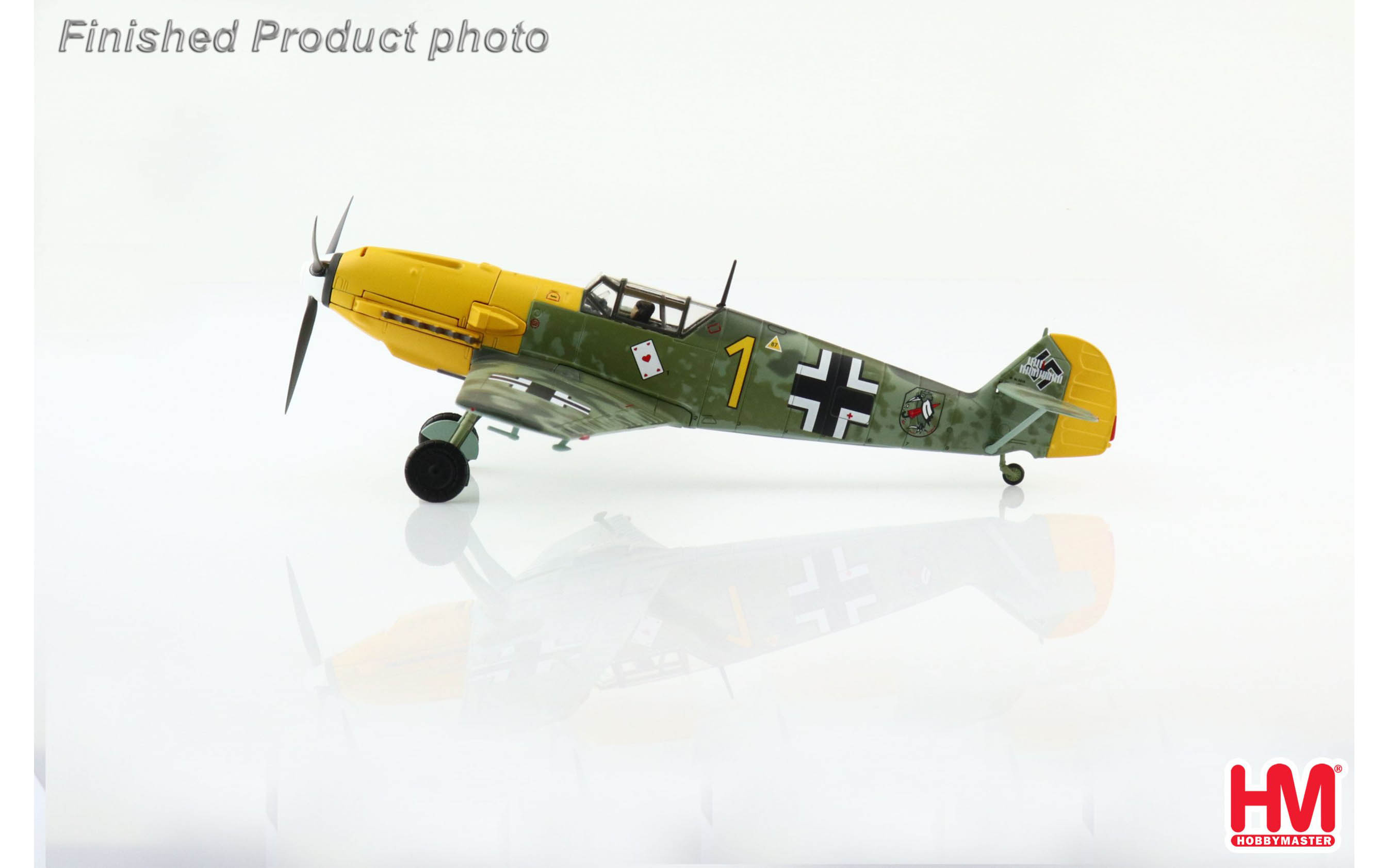 BF 109E-3 Yellow 1, Oblt. Josef Priller, Staffelkaptian 6/JG 51, France, Autumn 1940 - Hobby ...