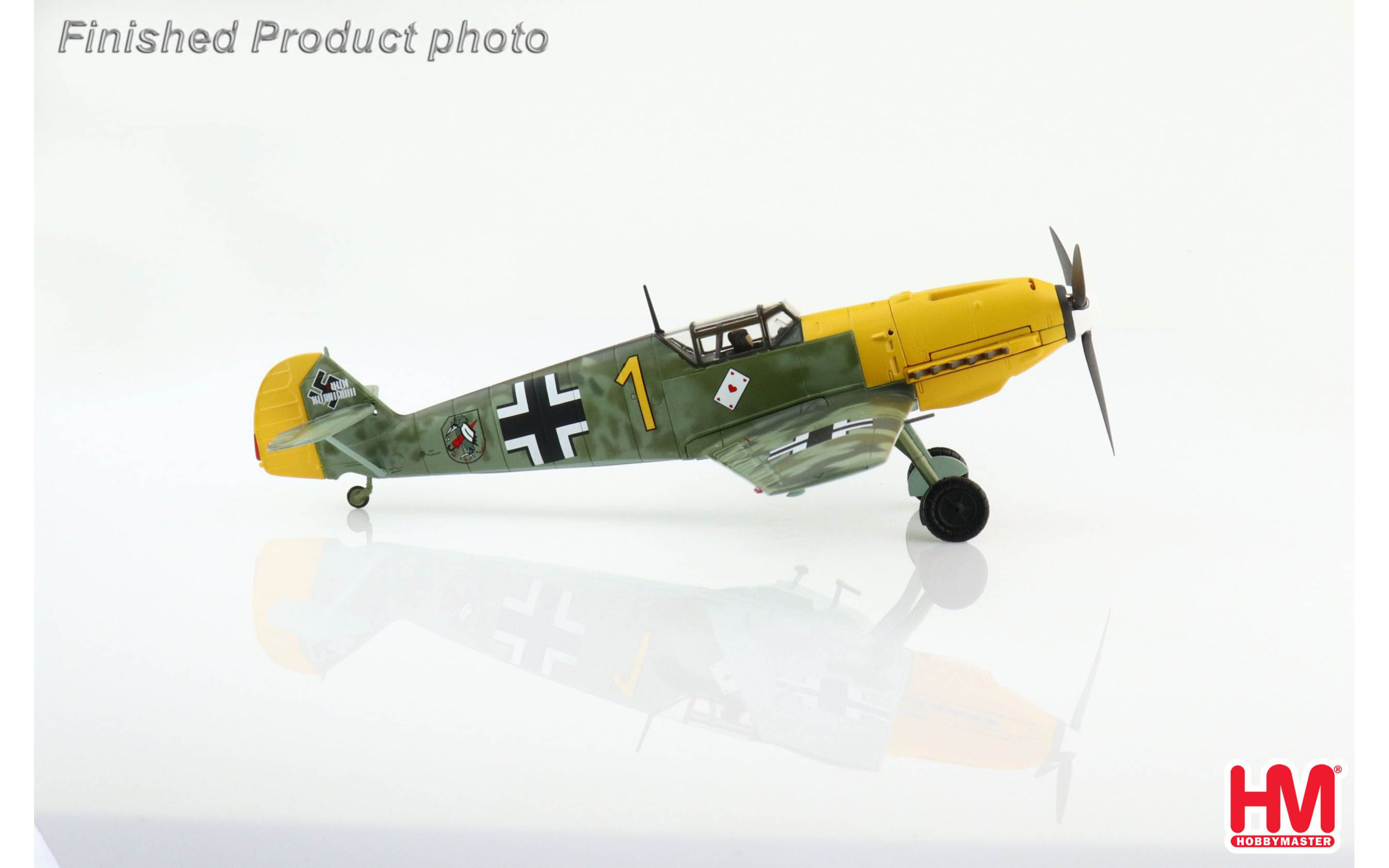 BF 109E-3 Yellow 1, Oblt. Josef Priller, Staffelkaptian 6/JG 51, France ...