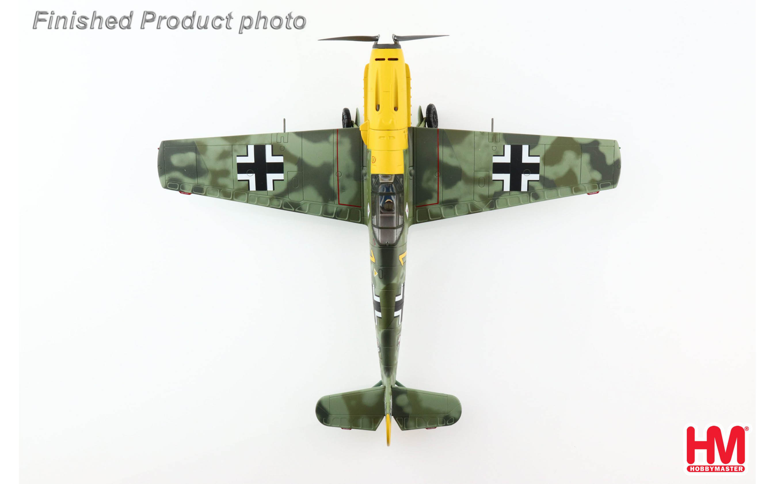 BF 109E-3 Yellow 1, Oblt. Josef Priller, Staffelkaptian 6/JG 51, France ...