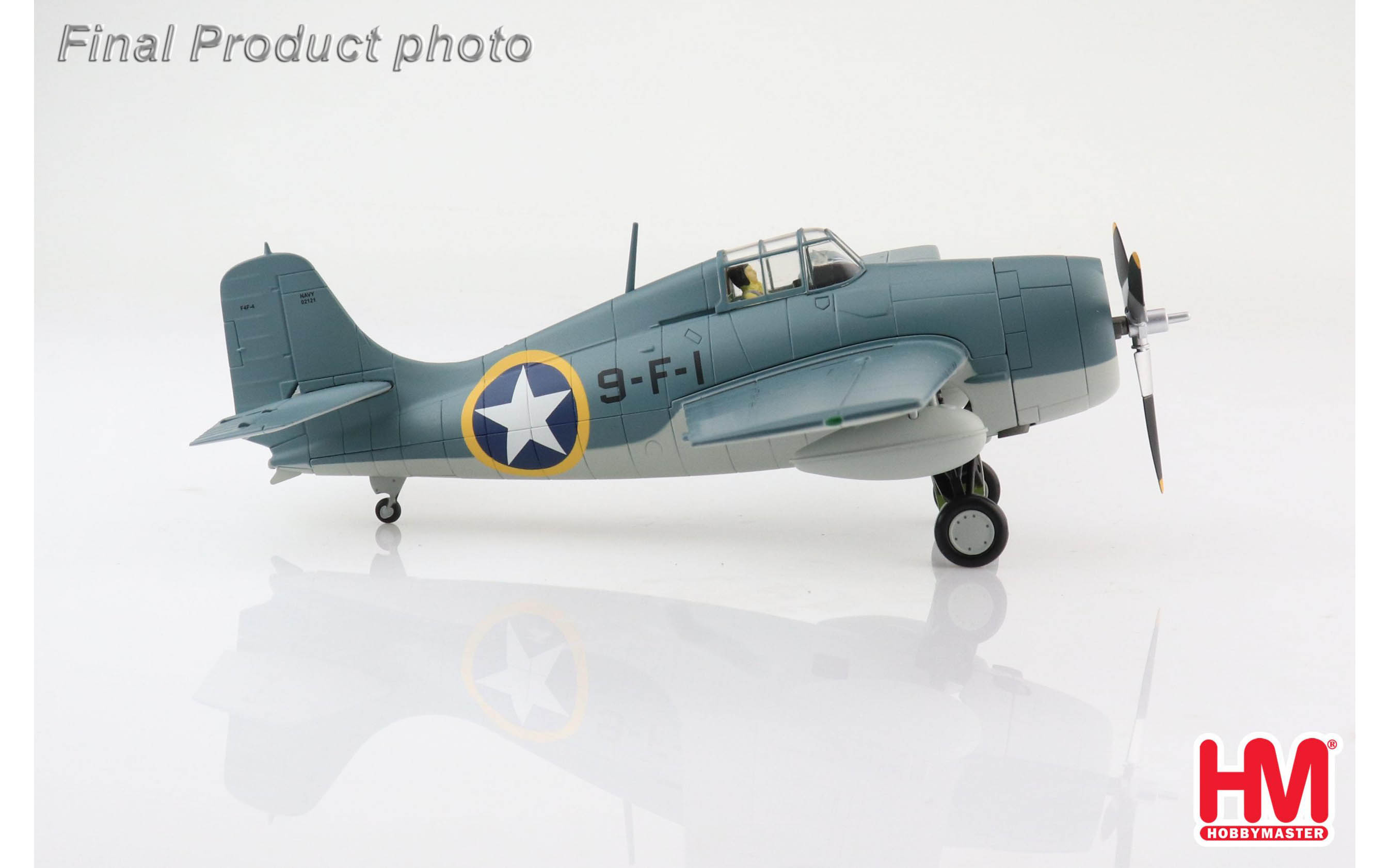 Grumman F4F-4 Wildcat - Operation Torch, VF-9, USS Ranger, 1942 - Hobby ...