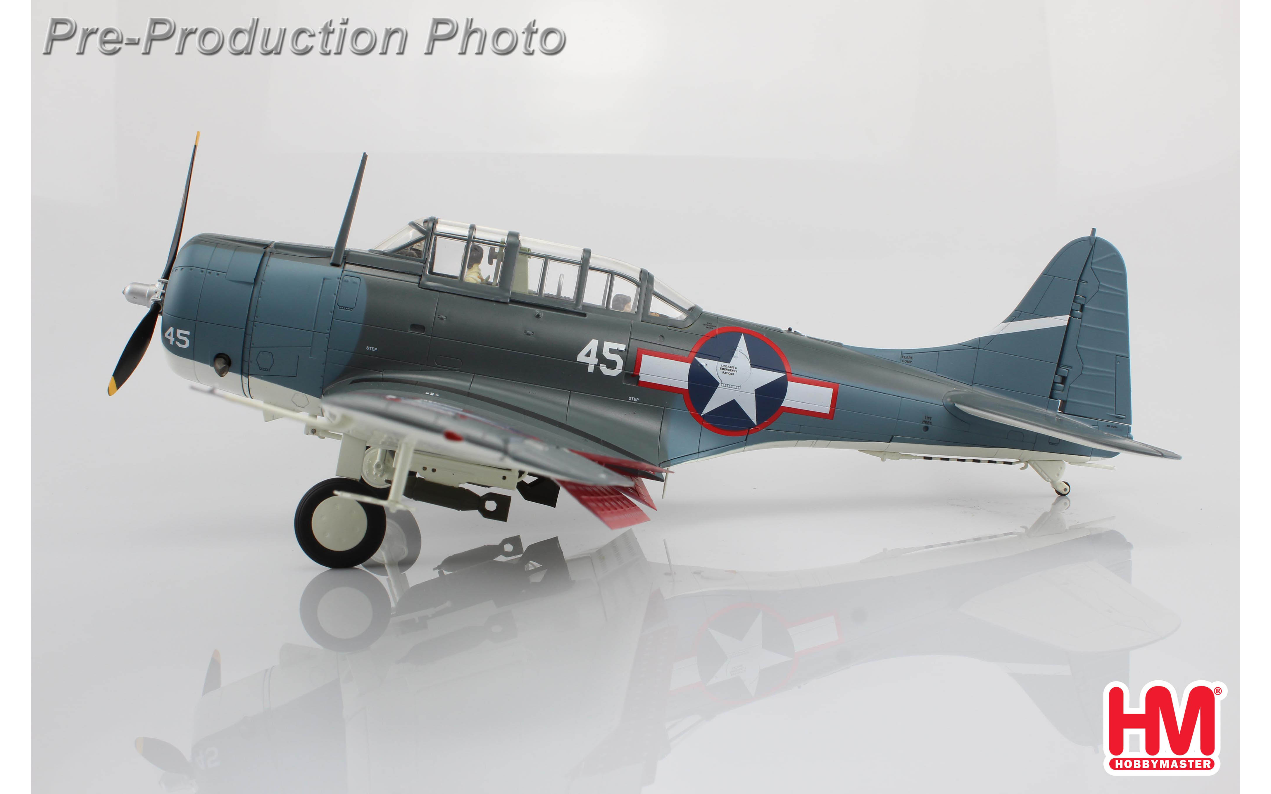 SBD-5 Dauntless, VB-16, USS Lexington, 1943 - Hobby Master HA0215 ...