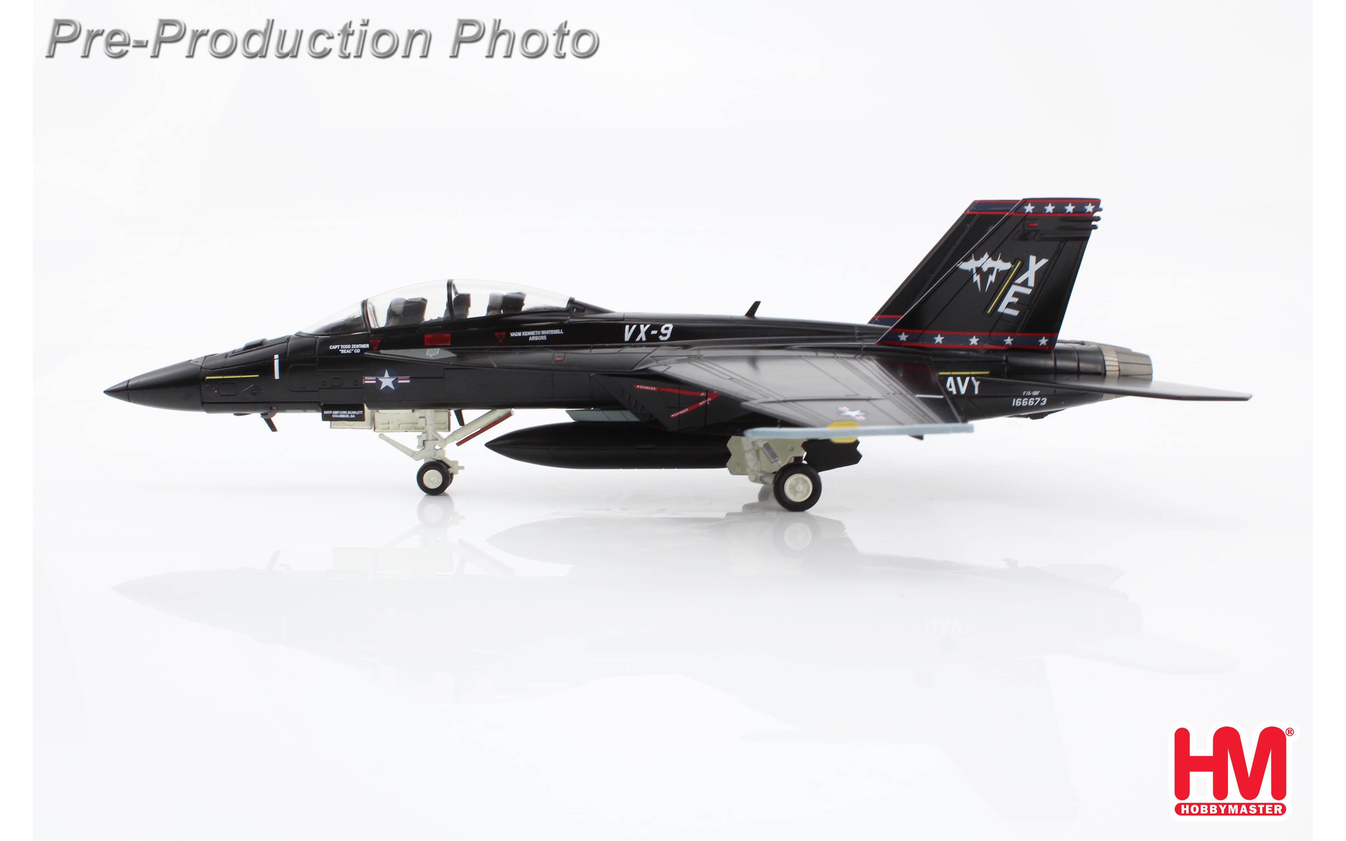 F/A-18F, Vandy I, 166673, VX-9, US Navy, March 2023 (Unarmed version ...