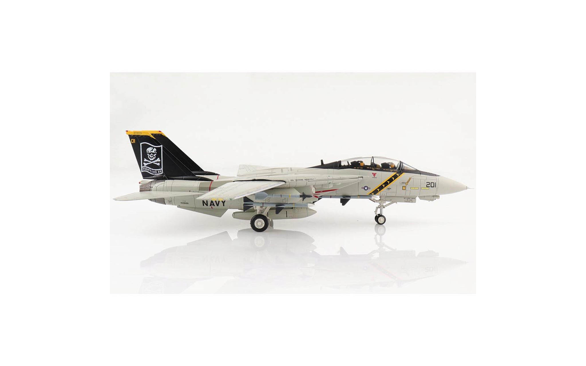 Grumman F-14A Tomcat, VF-84, Jolly Rogers,1991 Post Desert Storm ...