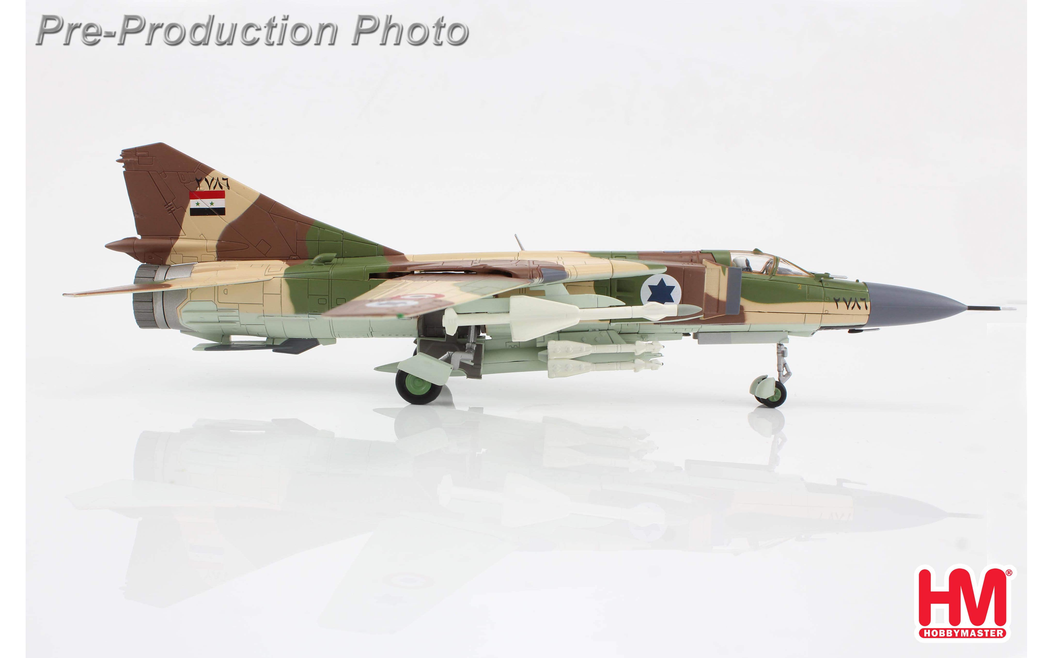 MIG-23ML Flogger 2786, Israeli Air Force, defection, Maj. Adul Bassem ...