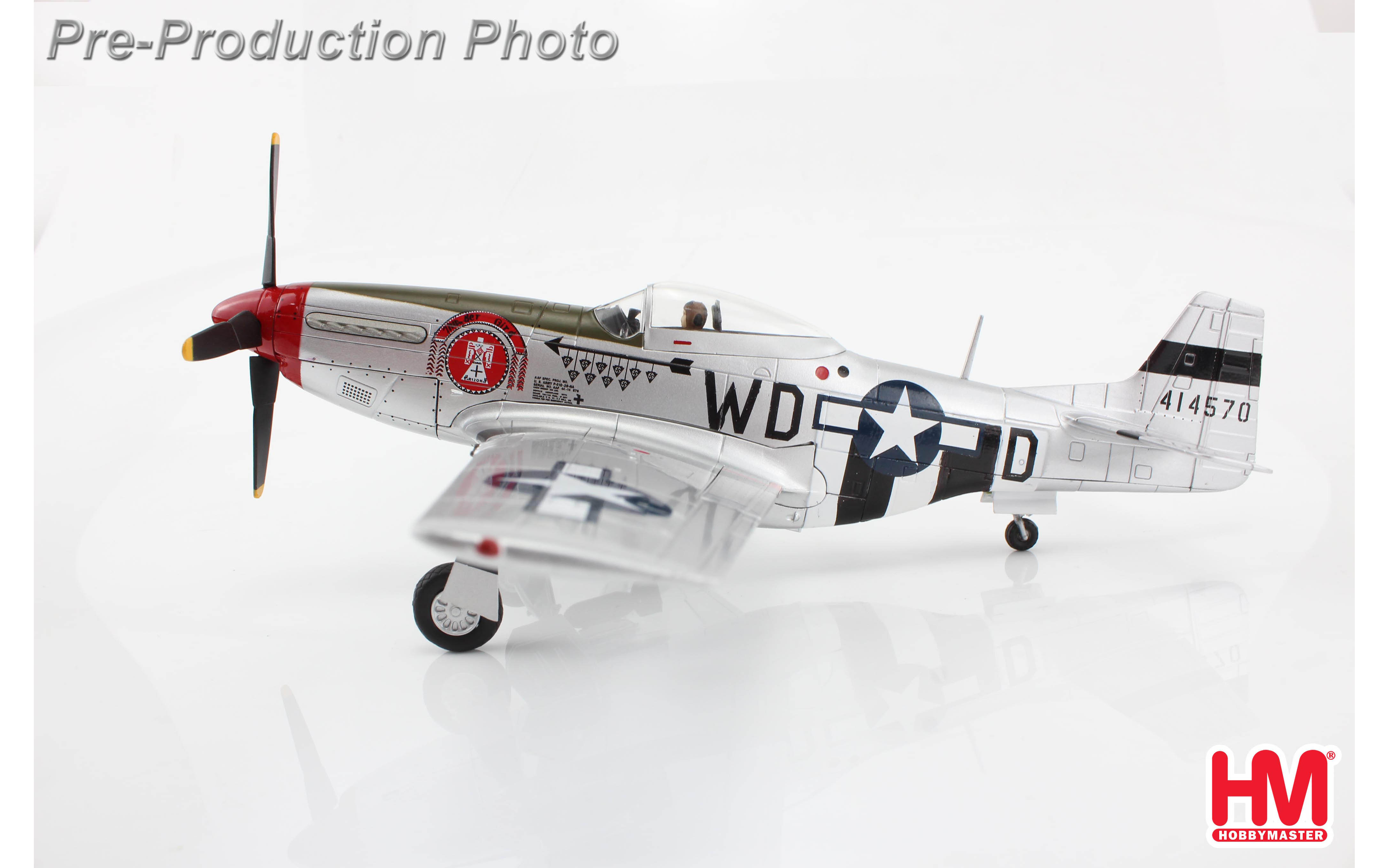 P-51D Mustang, Captain Ted Lines, 335th FS, 4th FG - Hobby Master ...