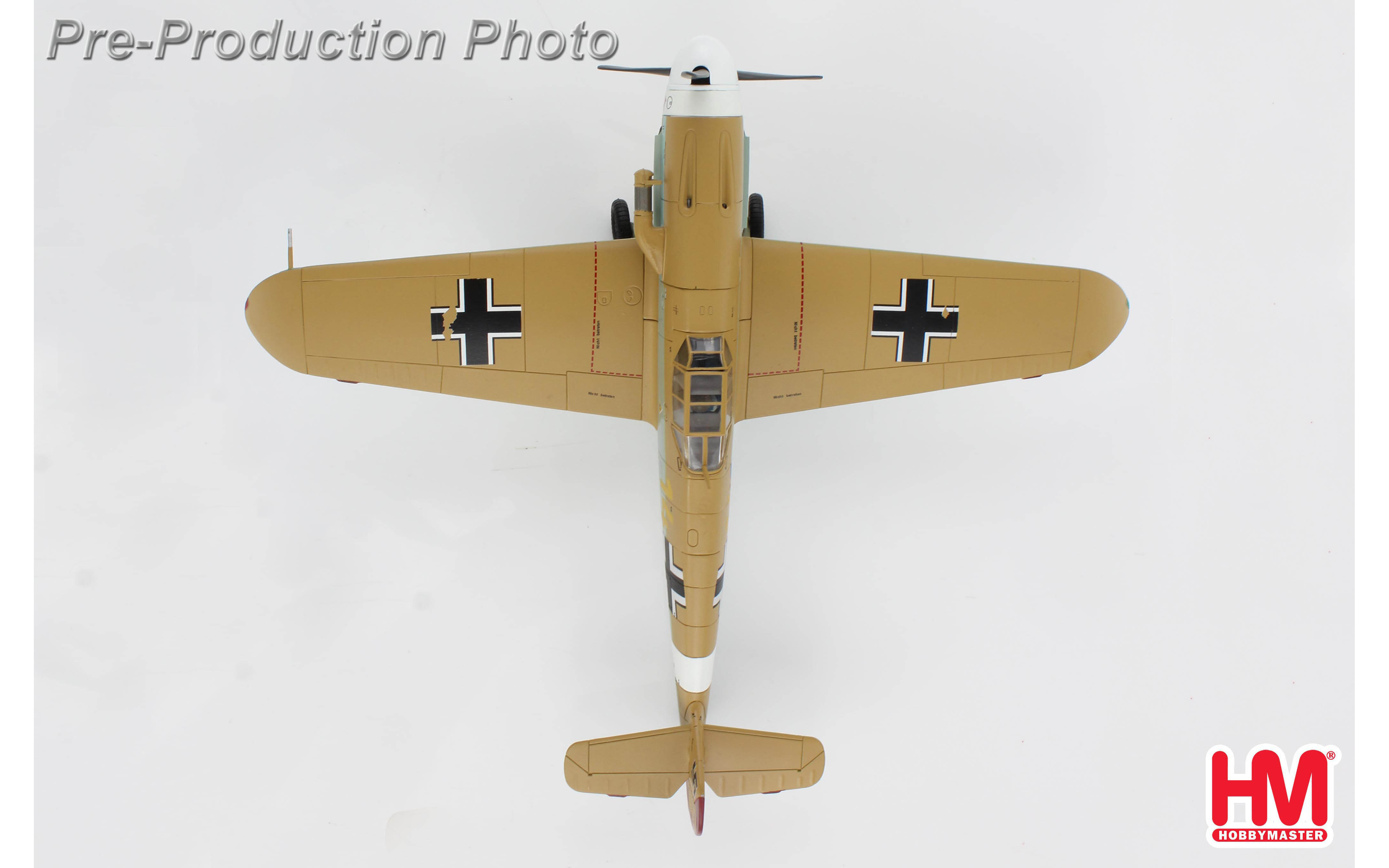 BF 109F-4 Trop, Star of Africa, Lt. Hans-Joachim Marseille, 3./JG 27, Libya, Feb 1942 - Hobby ...