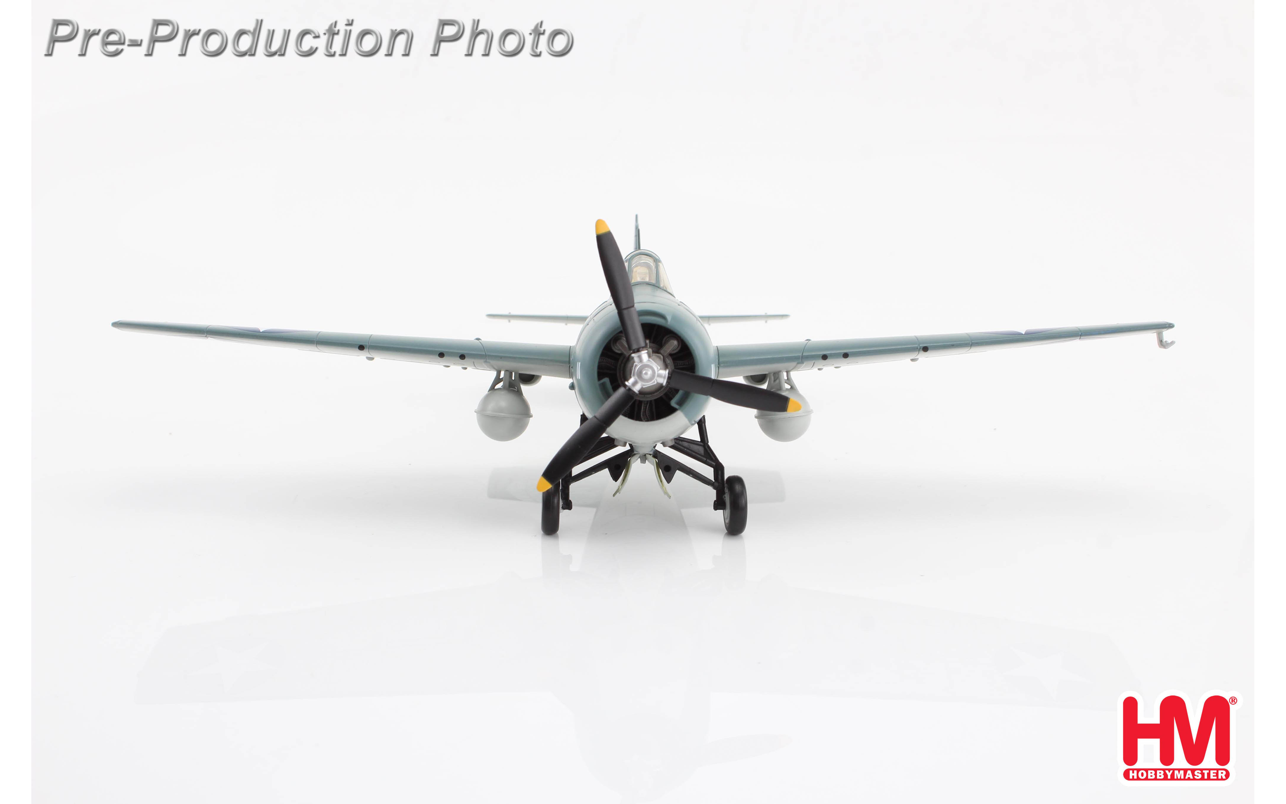 Grumman F4F-4, Battle of Midway, Lt. Scott McCuskey, VF-3, USS Yorktown, 1942 - Hobby Master ...