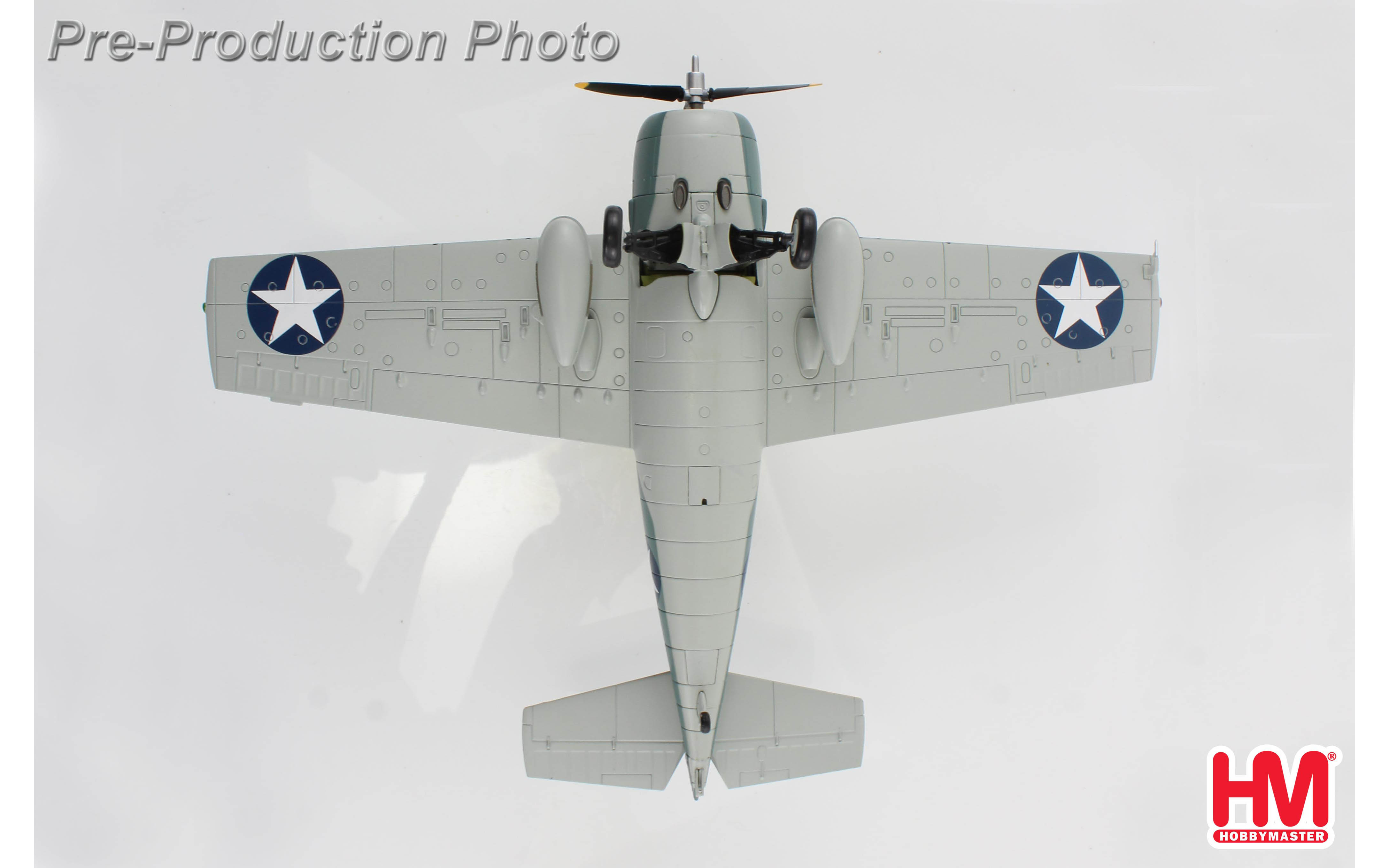 Grumman F4F-4, Battle of Midway, Lt. Scott McCuskey, VF-3, USS Yorktown, 1942 - Hobby Master ...