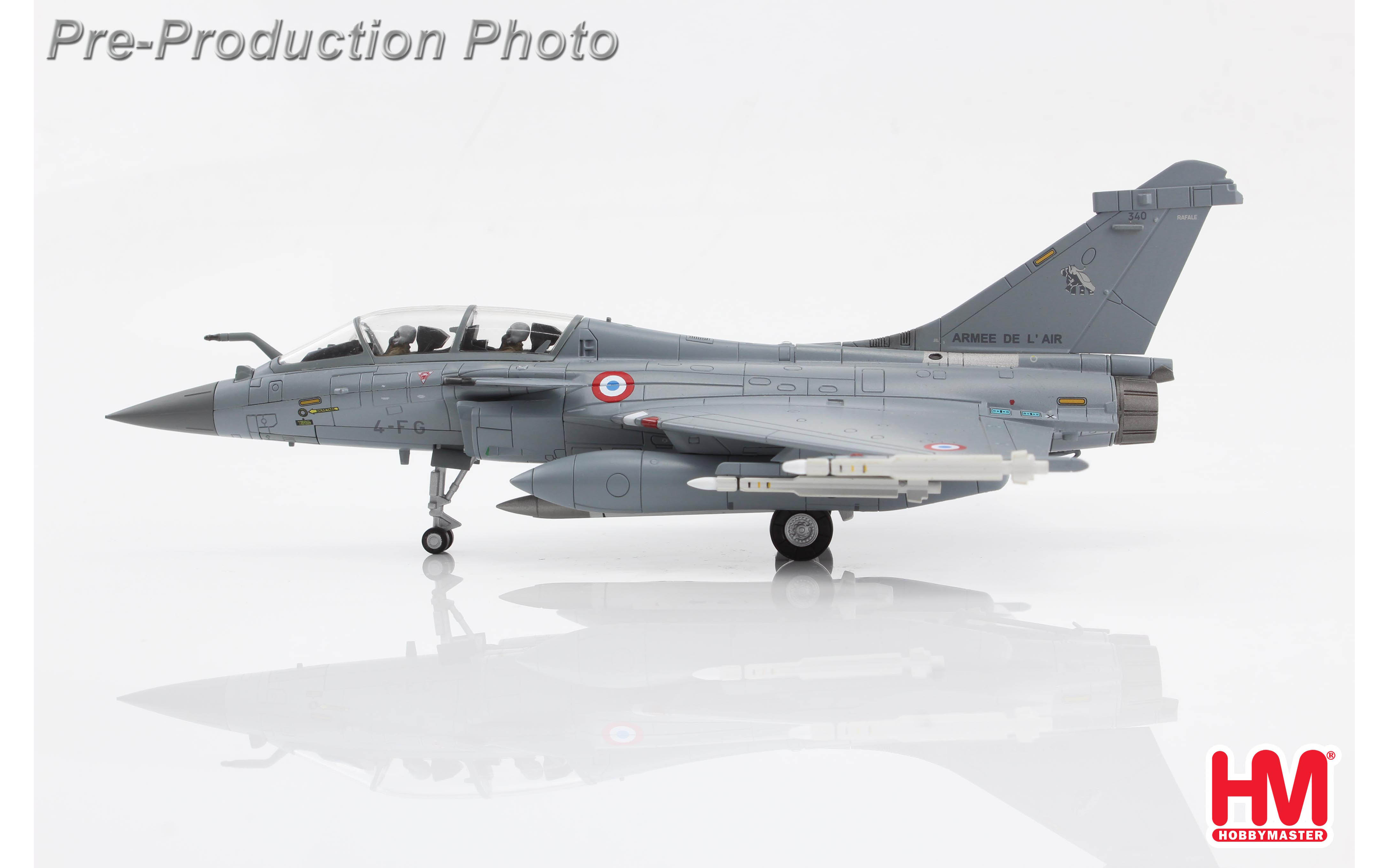 Rafale B, 4-FG, Escadron de Chasse, 2019 with ASMP-A nuclear missile ...