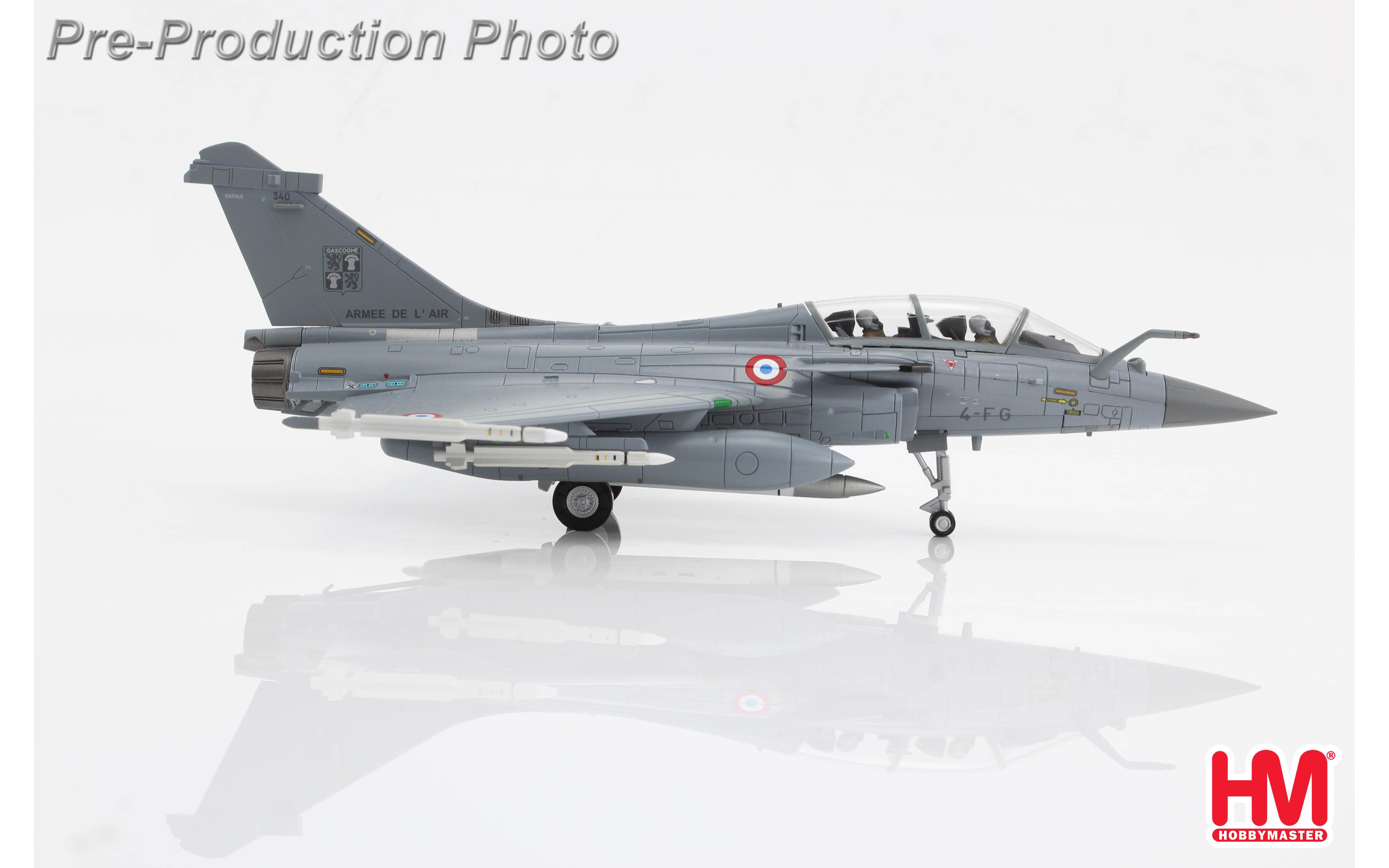 Rafale B, 4-FG, Escadron de Chasse, 2019 with ASMP-A nuclear missile ...