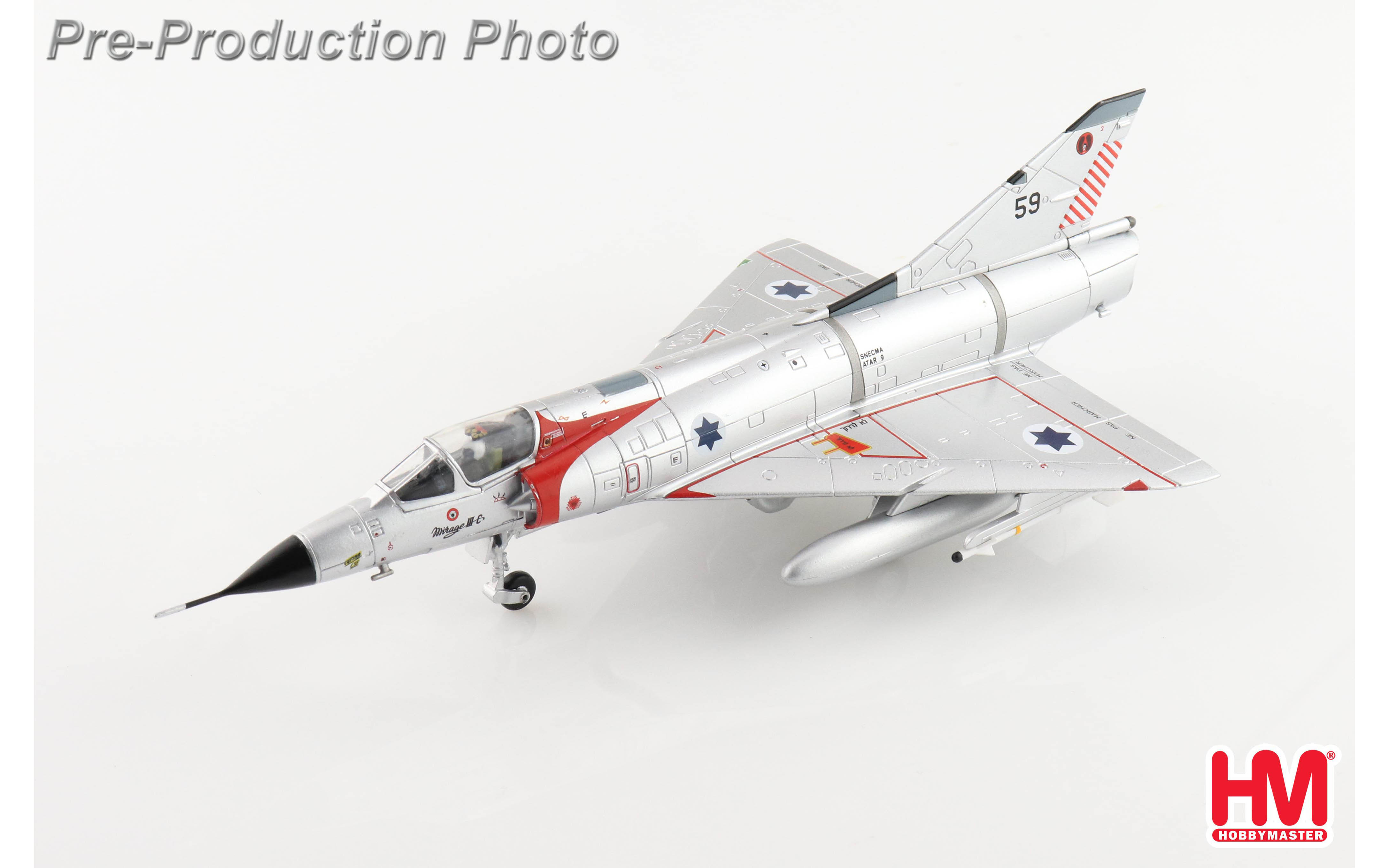 Mirage IIICJ, First Shahak Kill, #59, Yoram Agmon, 101 Squadron, IAF ...
