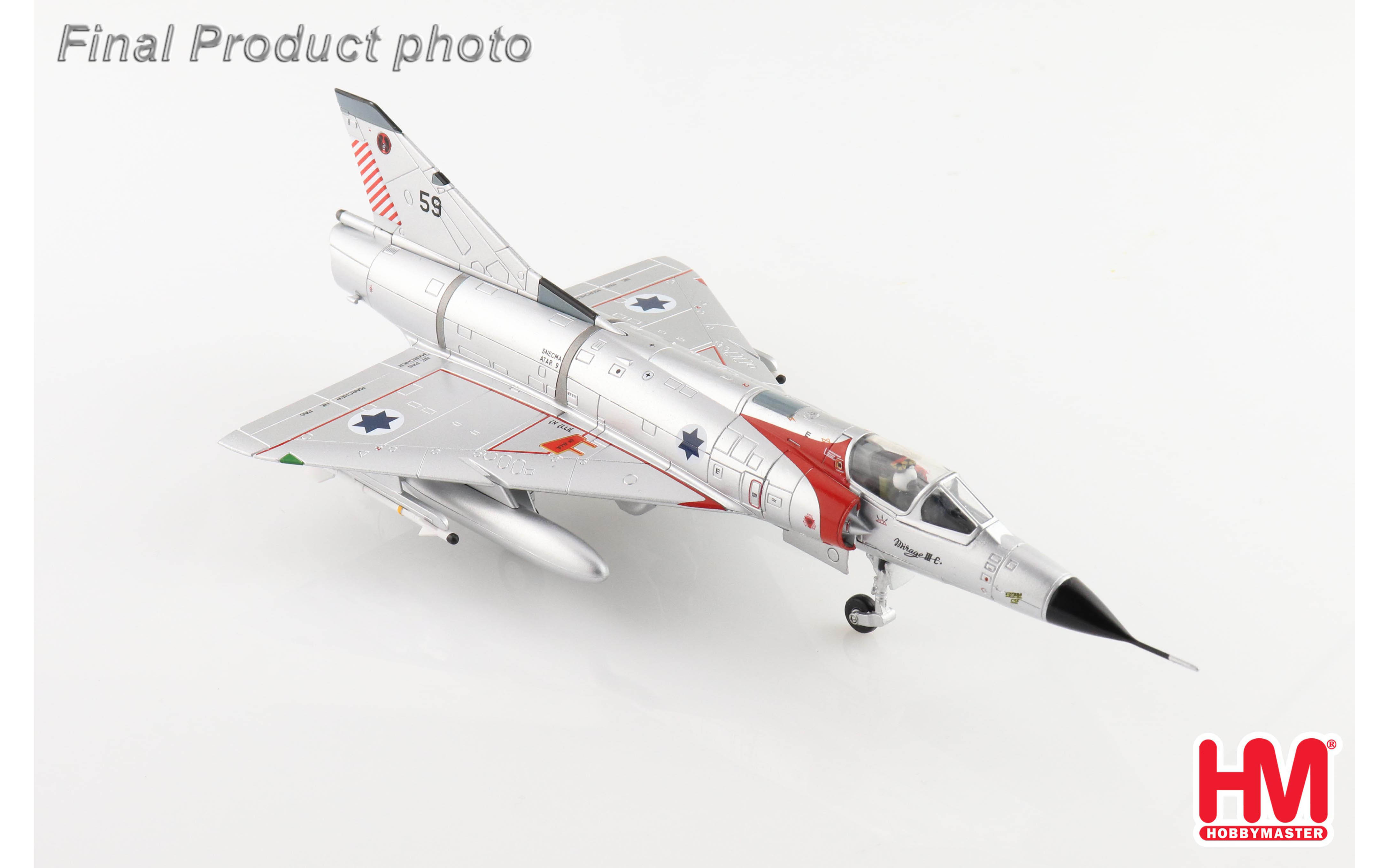 Mirage IIICJ, First Shahak Kill, #59, Yoram Agmon, 101 Squadron, IAF ...