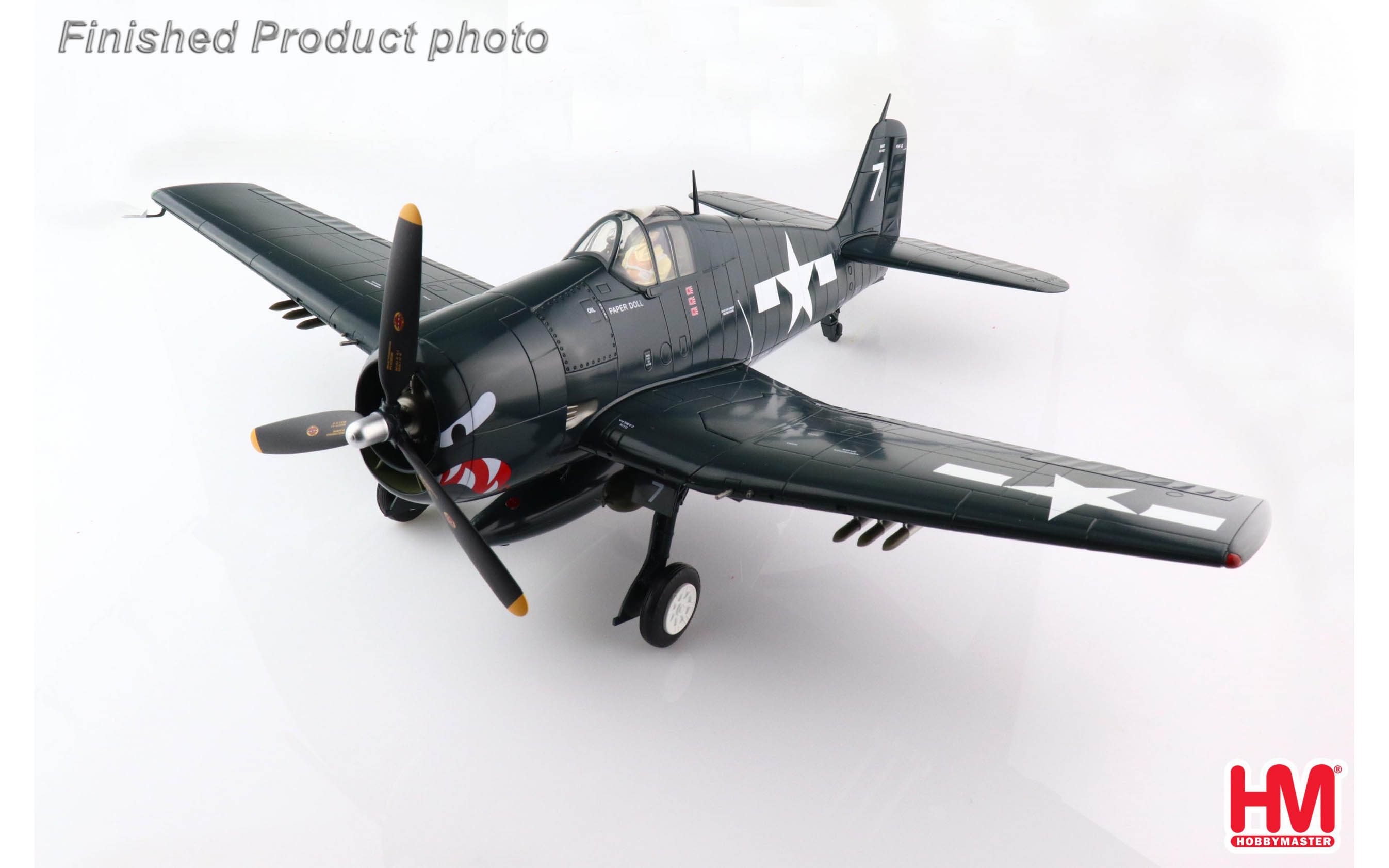 Grumman F6F-5 Hellcat - Paper Doll - VF-27, USS Princeton - Hobby ...