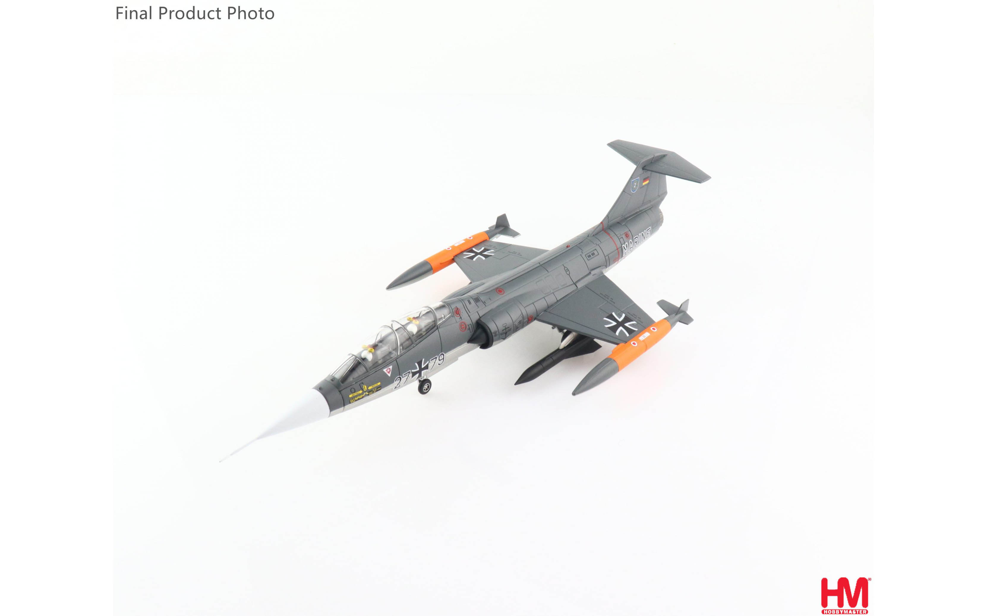 TF-104G Starfighter 27+79, MFG 2, Marineflieger, 1985 - Hobby Master HA1062 | kingshobby.com