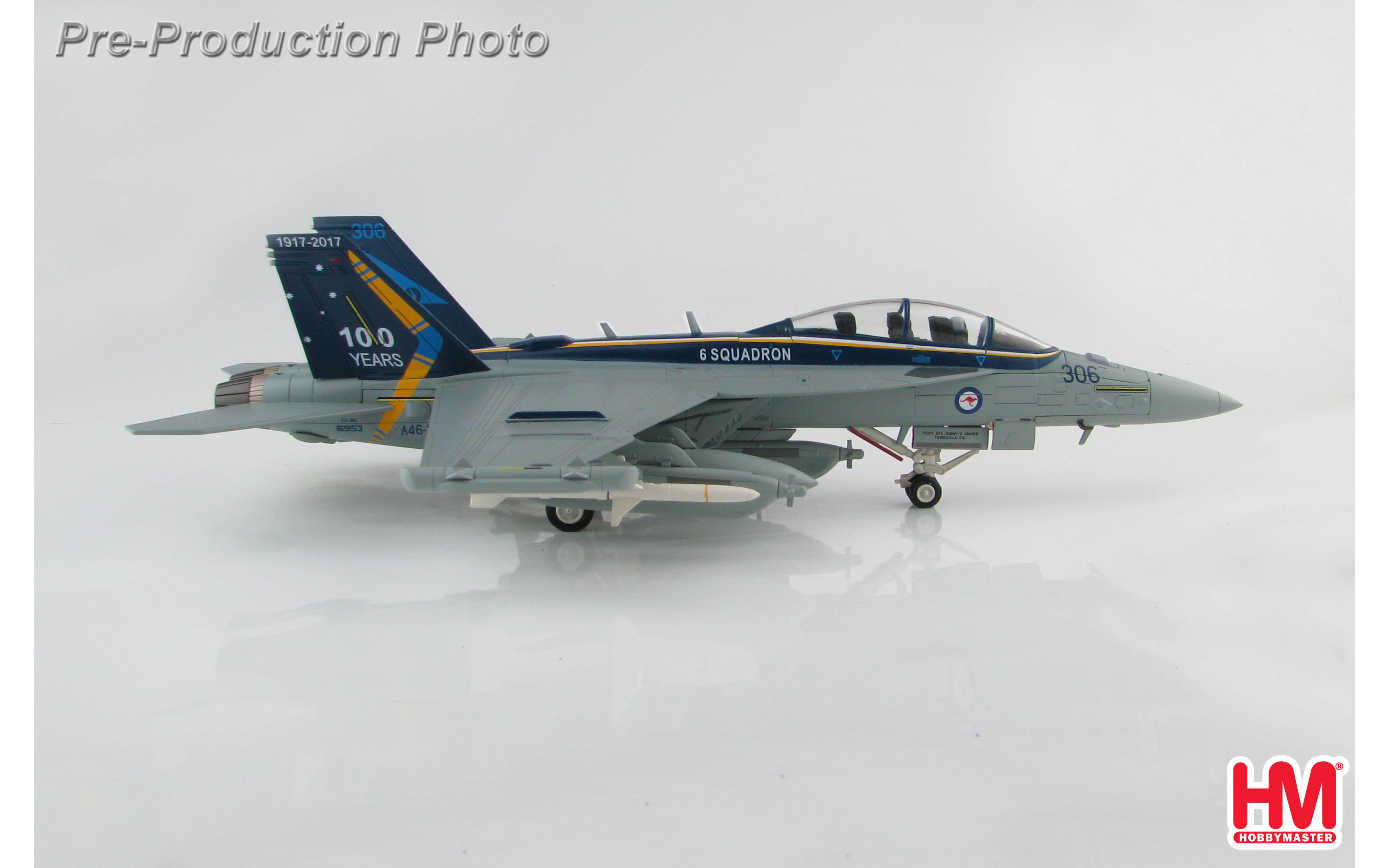 EA-18G Growler, A46-306, No.6 Sqn, 100th Anniversary, RAAF, 2018 ...