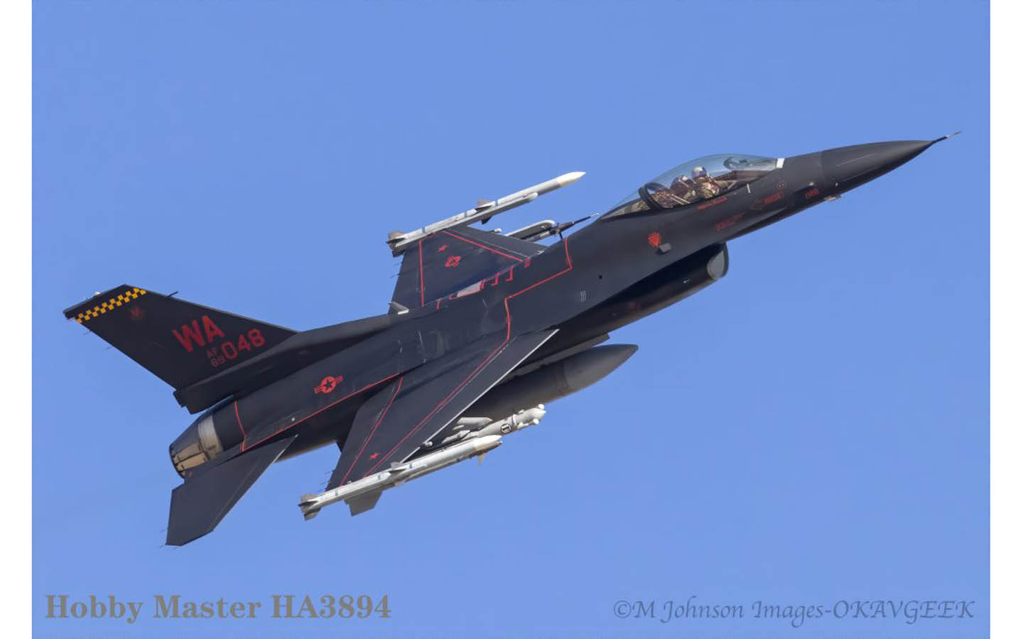Lockheed Martin F-16C - Wraith, 64th Aggressor Sqn., Nellis AFB - Hobby ...