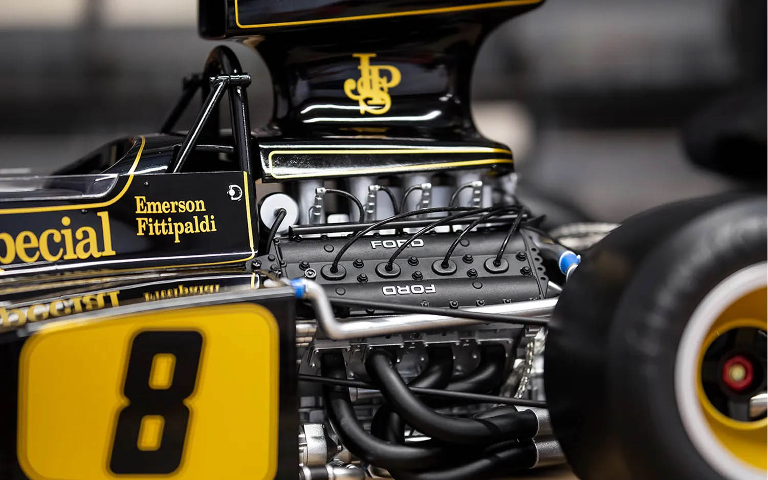 Lotus 72D, 1972 British GP, Emerson Fittipaldi - Pocher HK114 | kingshobby.com