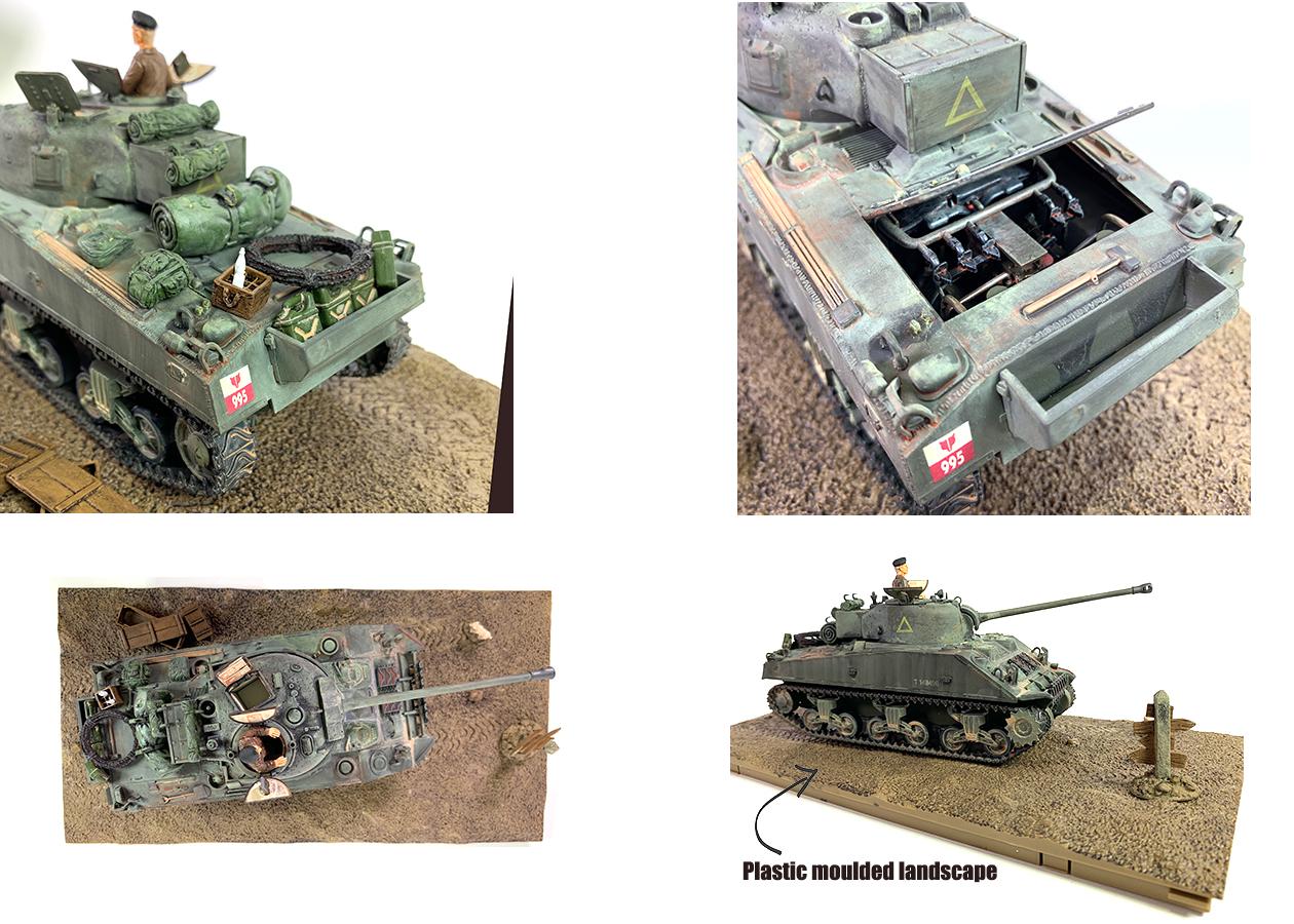 British Sherman Firefly Vc. - Forces of Valor FOV-801036A | kingshobby.com