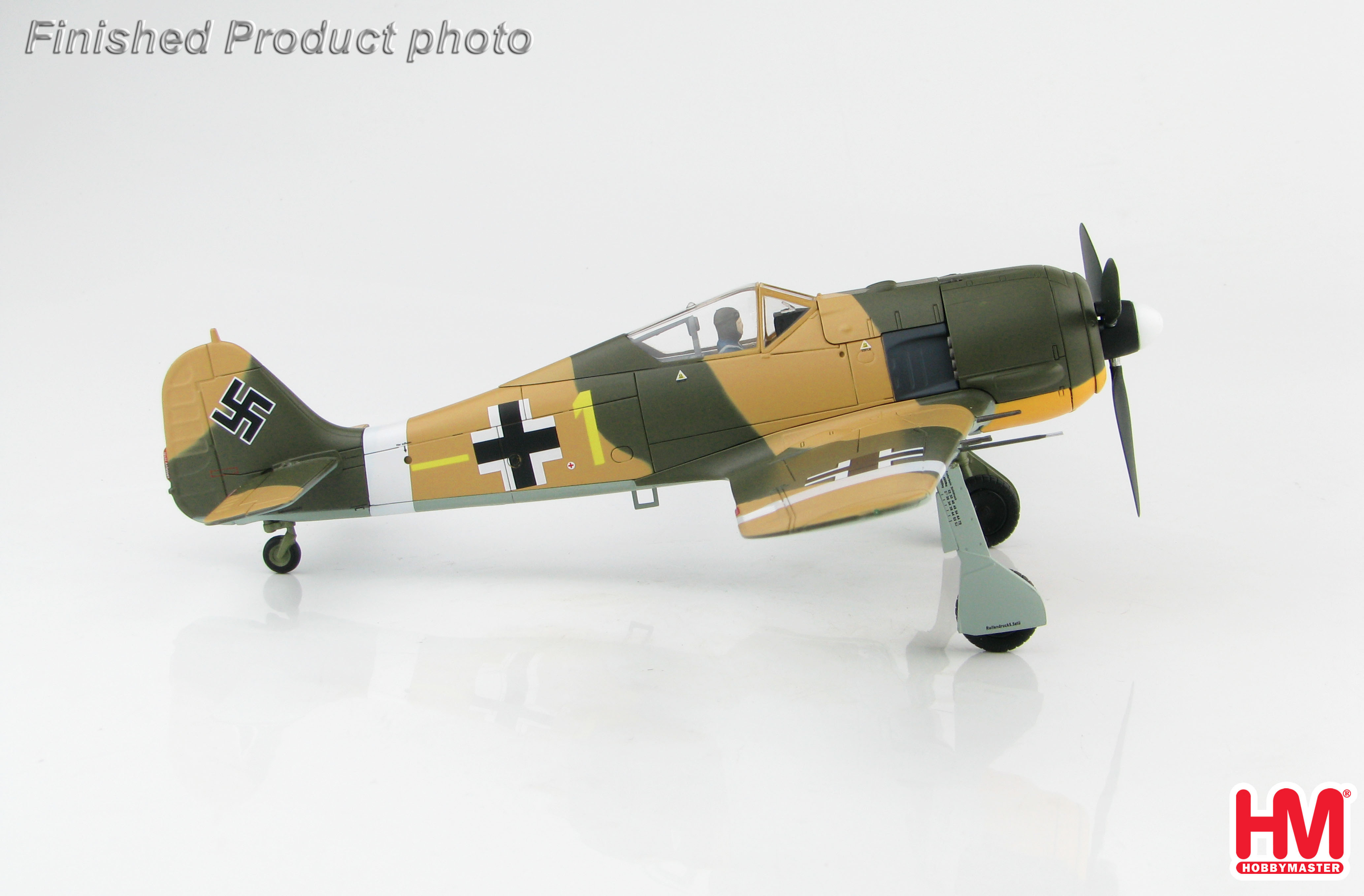 FW 190A - 4 - Commander of 6 JG 2 - Oblt Erich Rudorffer - North Africa ...