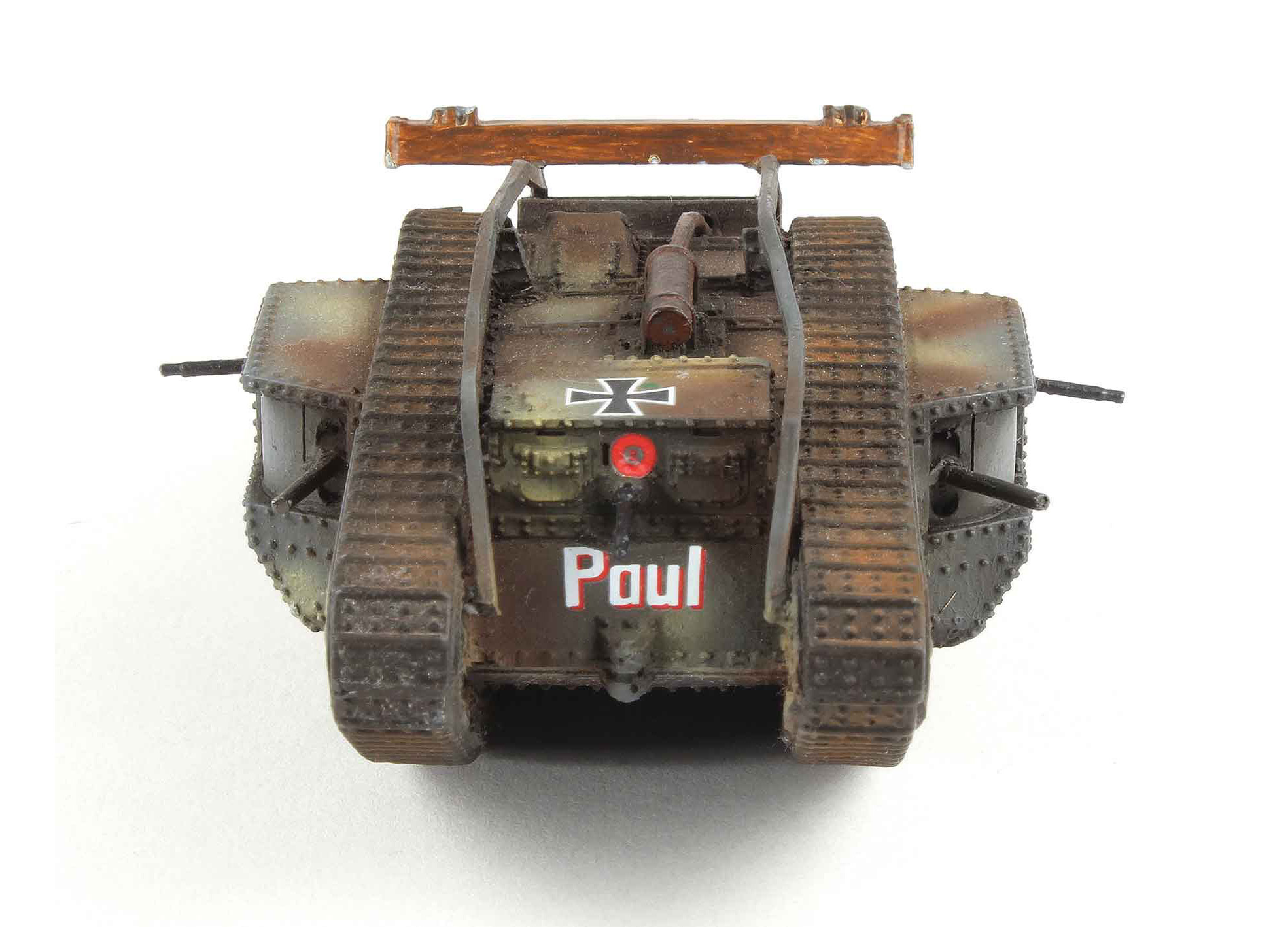 Mark IV "Male" Tank, Captured, 1917 - Wings of the Great War WW10206 ...