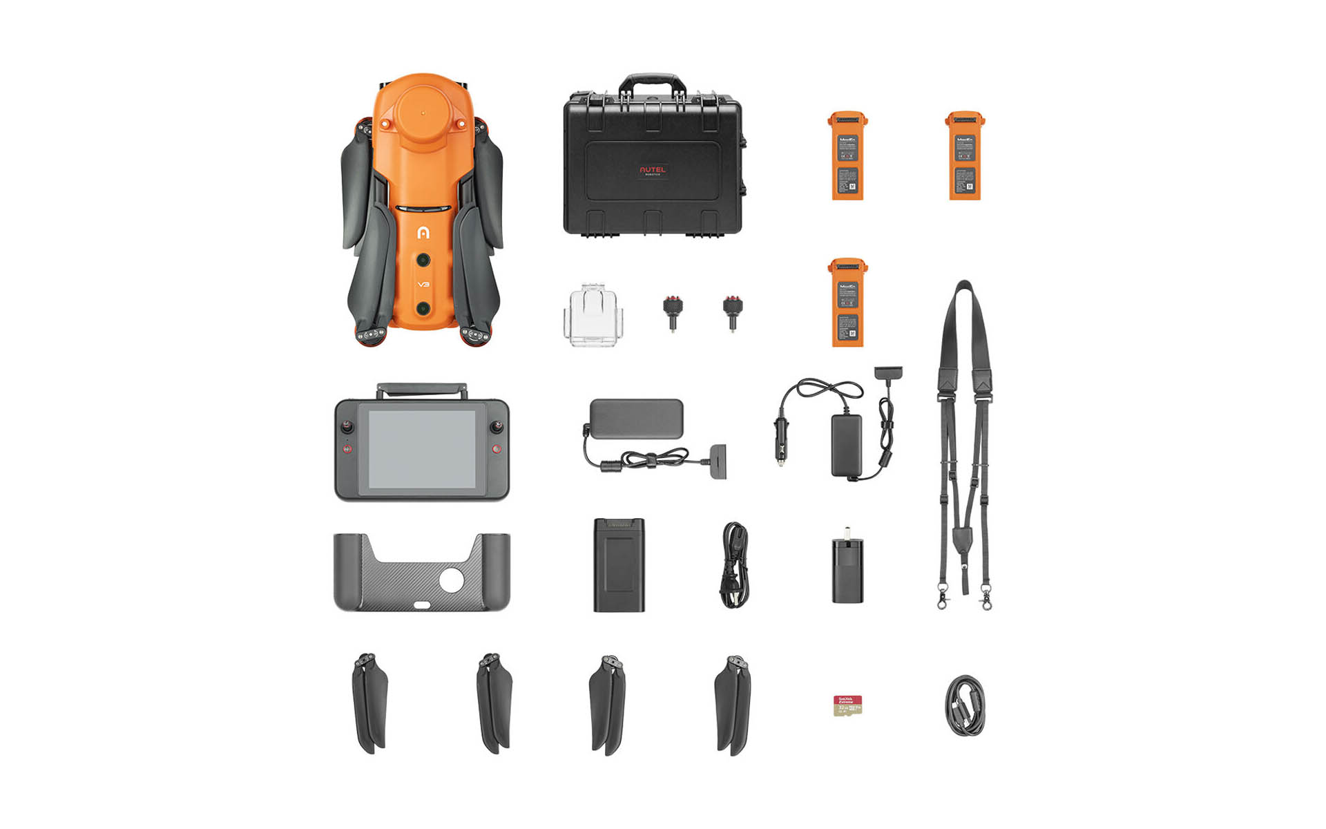 Autel EVO II Dual 640T RTK Rugged Bundle V3 - Autel Robotics 102001517 ...