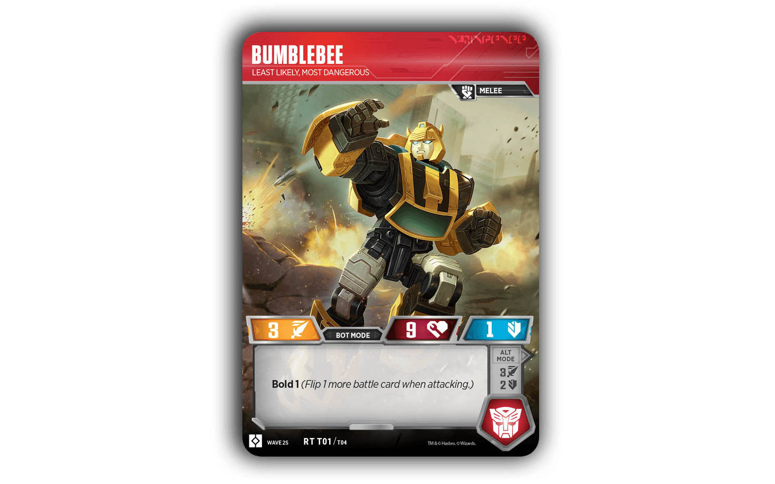 Transformers TCG: Rise of the Combiners Bumblebee Vs. Megatron Starter ...