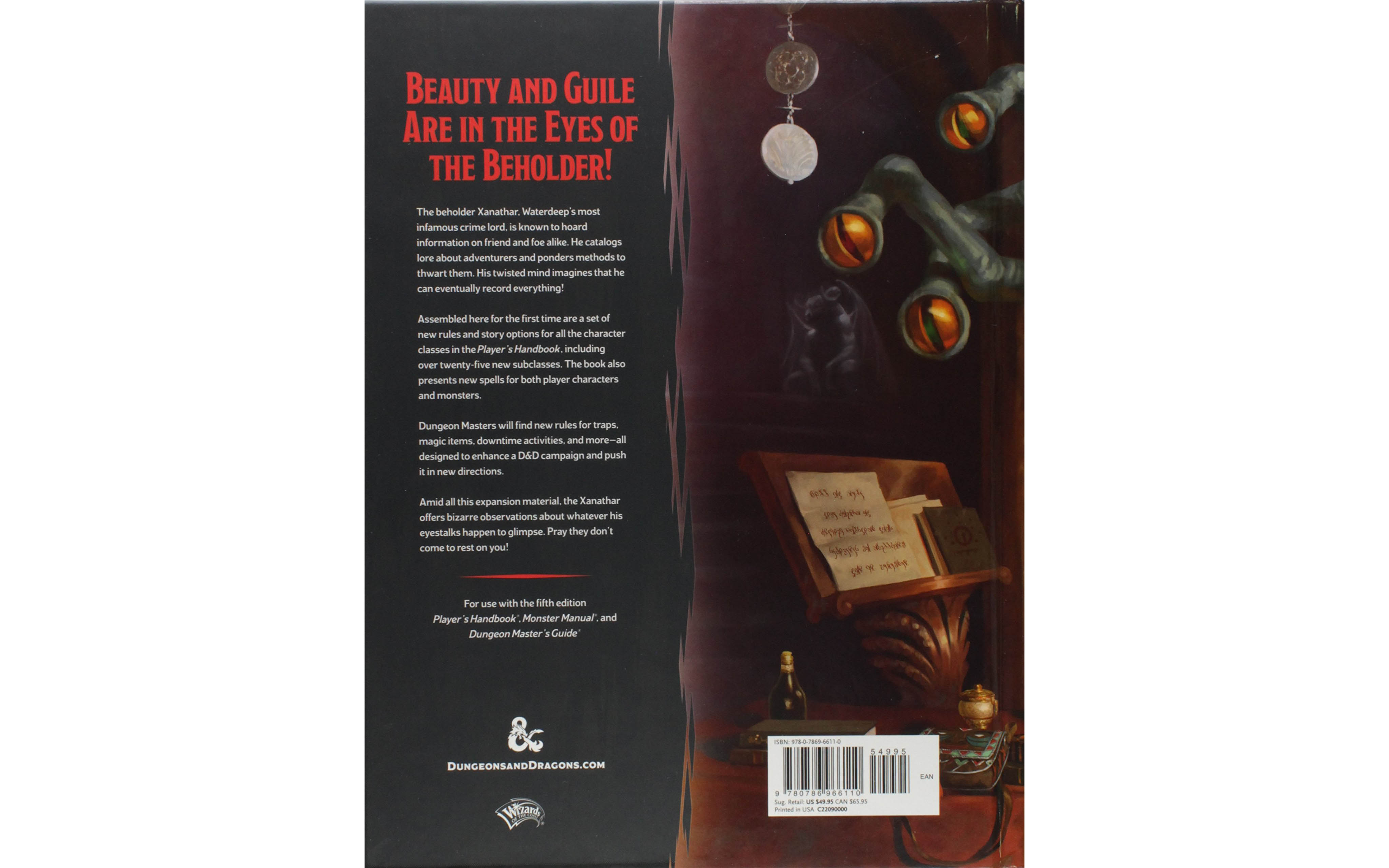 Dungeons and Dragons RPG: Xanathars Guide to Everything - Wizards of ...