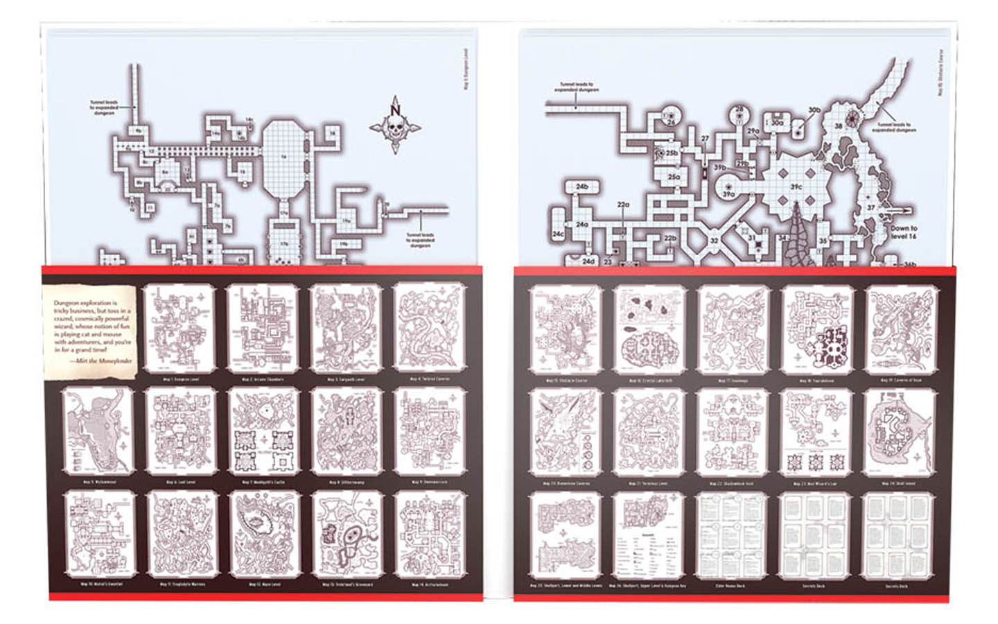Dungeons and Dragons RPG: Waterdeep - Dungeon of the Mad Mage Map Pack ...