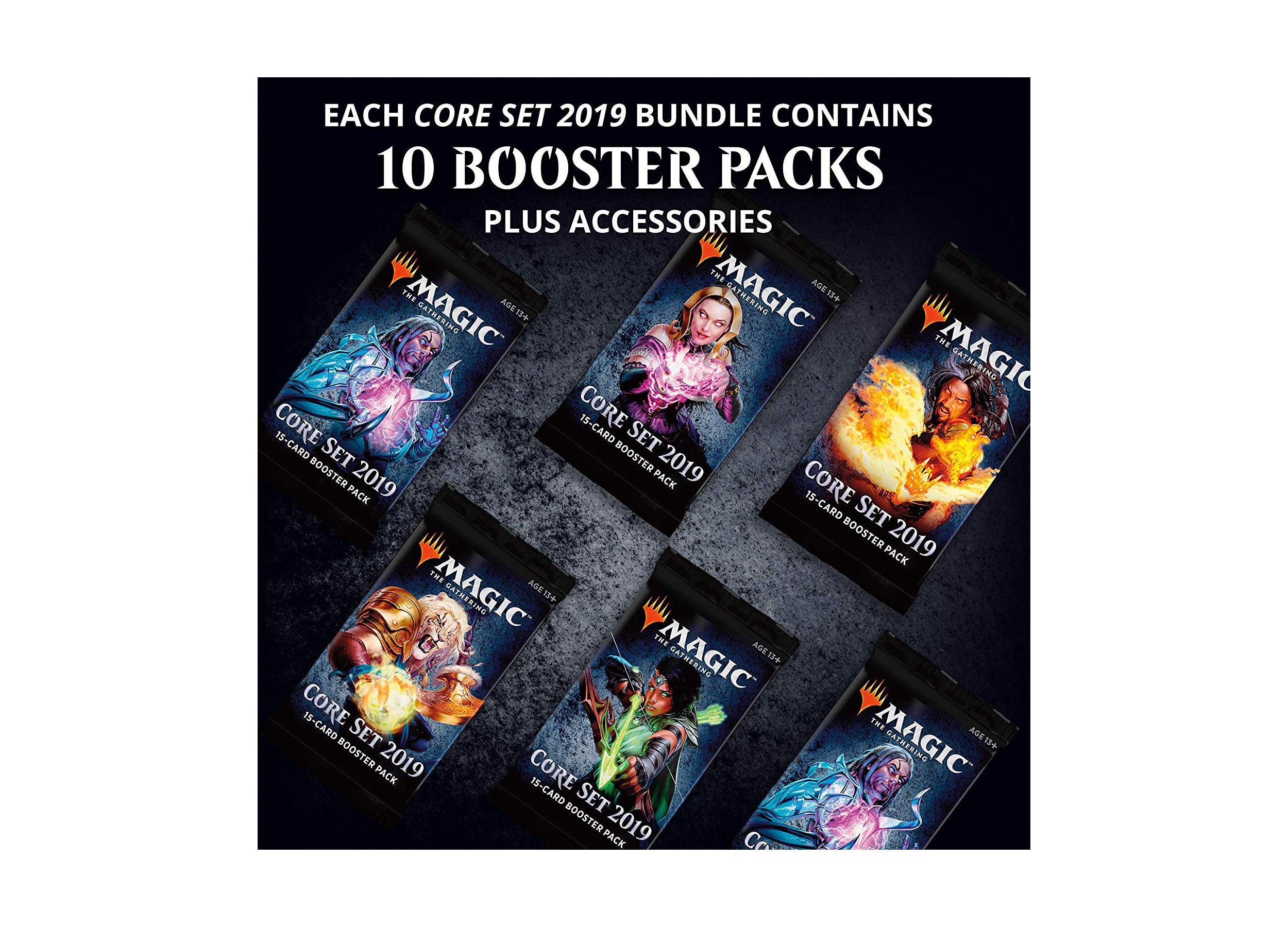 Magic The Gathering Core Set 2019 Bundle - Wizards of the Coast ...