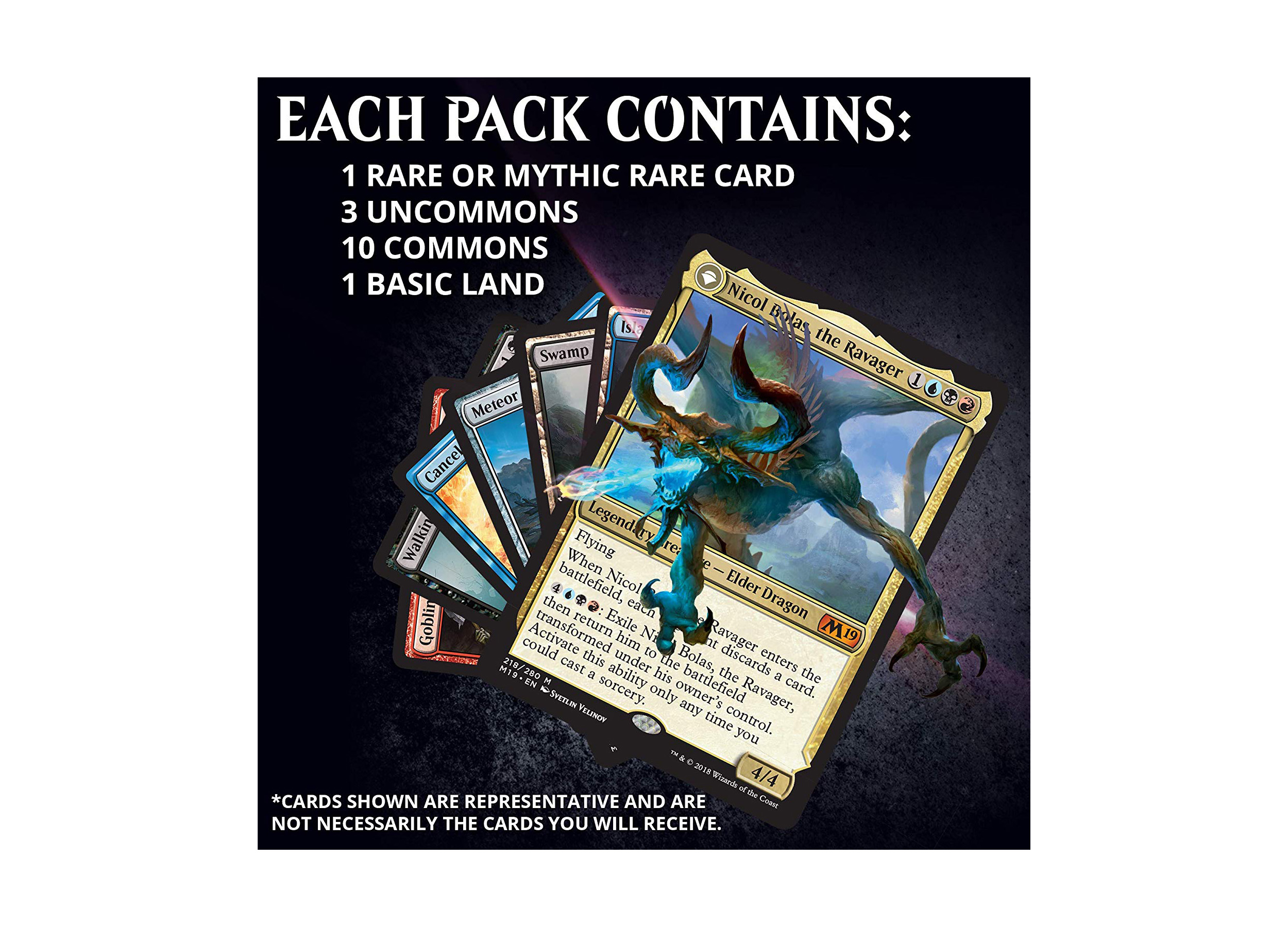 Magic The Gathering Core Set 2019 Bundle - Wizards of the Coast ...