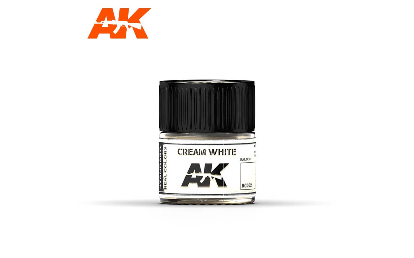 Cream White RC002 - 10ml Bottle - AK Interactive RC002 | kingshobby.com