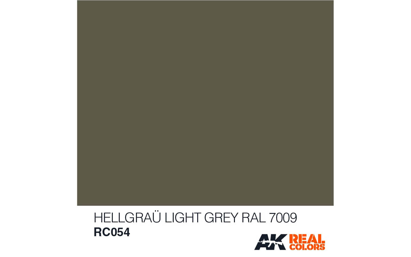 Hellgrau - Light Grey RAL 7009 - Interior color RC054 - 10ml Bottle ...