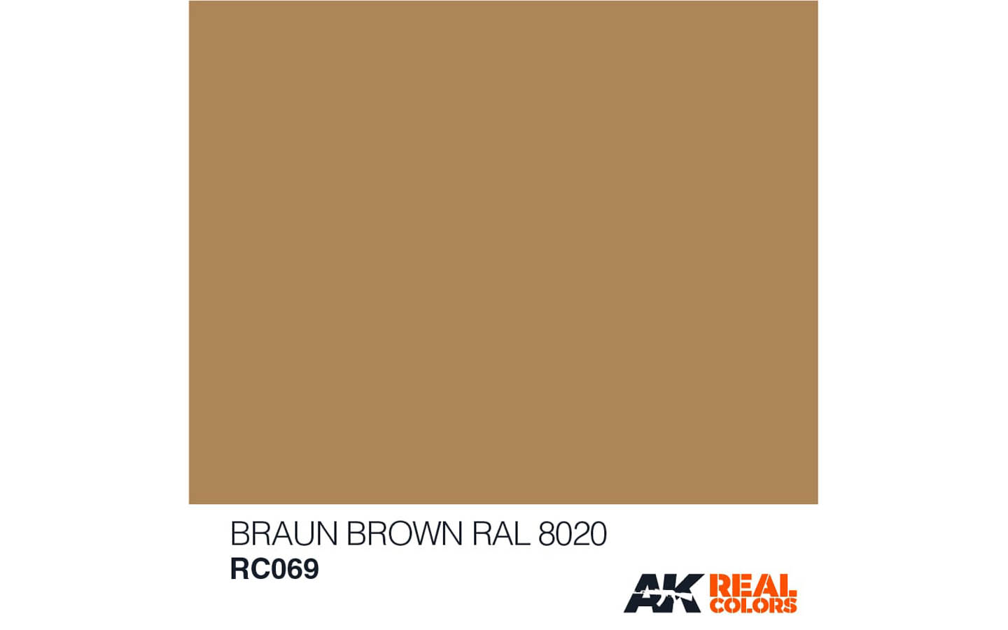 Braun - Brown RAL 8020 RC069 - 10ml Bottle - AK Interactive RC069 ...