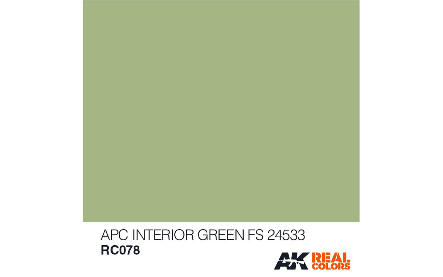 APC Interior Green FS 24533 RC078 - 10ml Bottle - AK Interactive RC078 ...