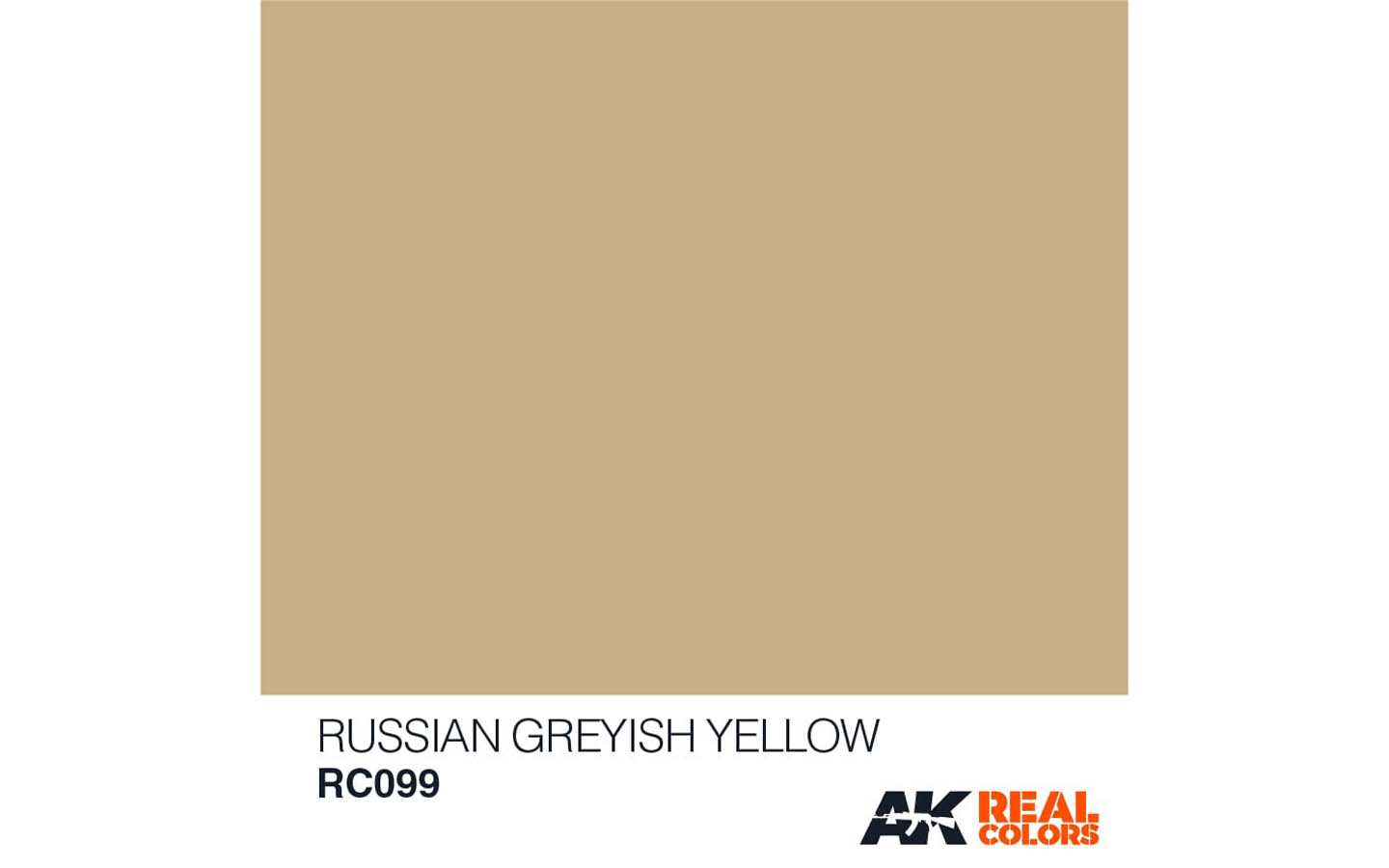 Russian Greyish Yellow RC099 - 10ml Bottle - AK Interactive RC099 ...