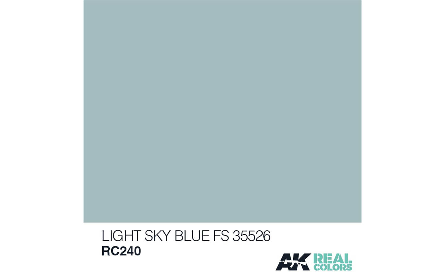 Light Sky Blue FS 35526 RC240 - 10ml Bottle - AK Interactive RC240 ...
