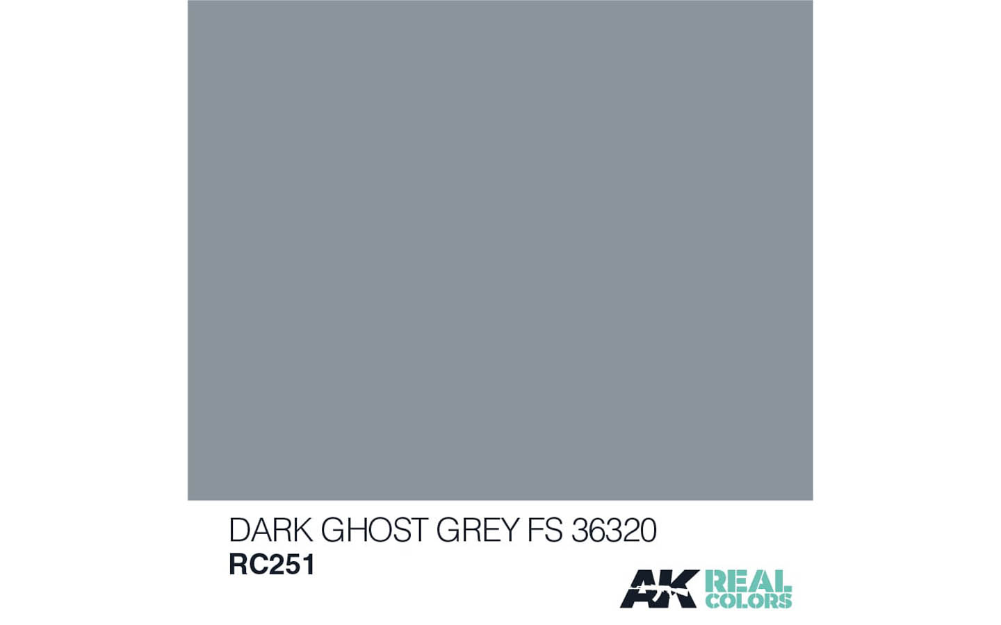 Dark Ghost Grey FS 36320 RC251 - 10ml Bottle - AK Interactive RC251 ...