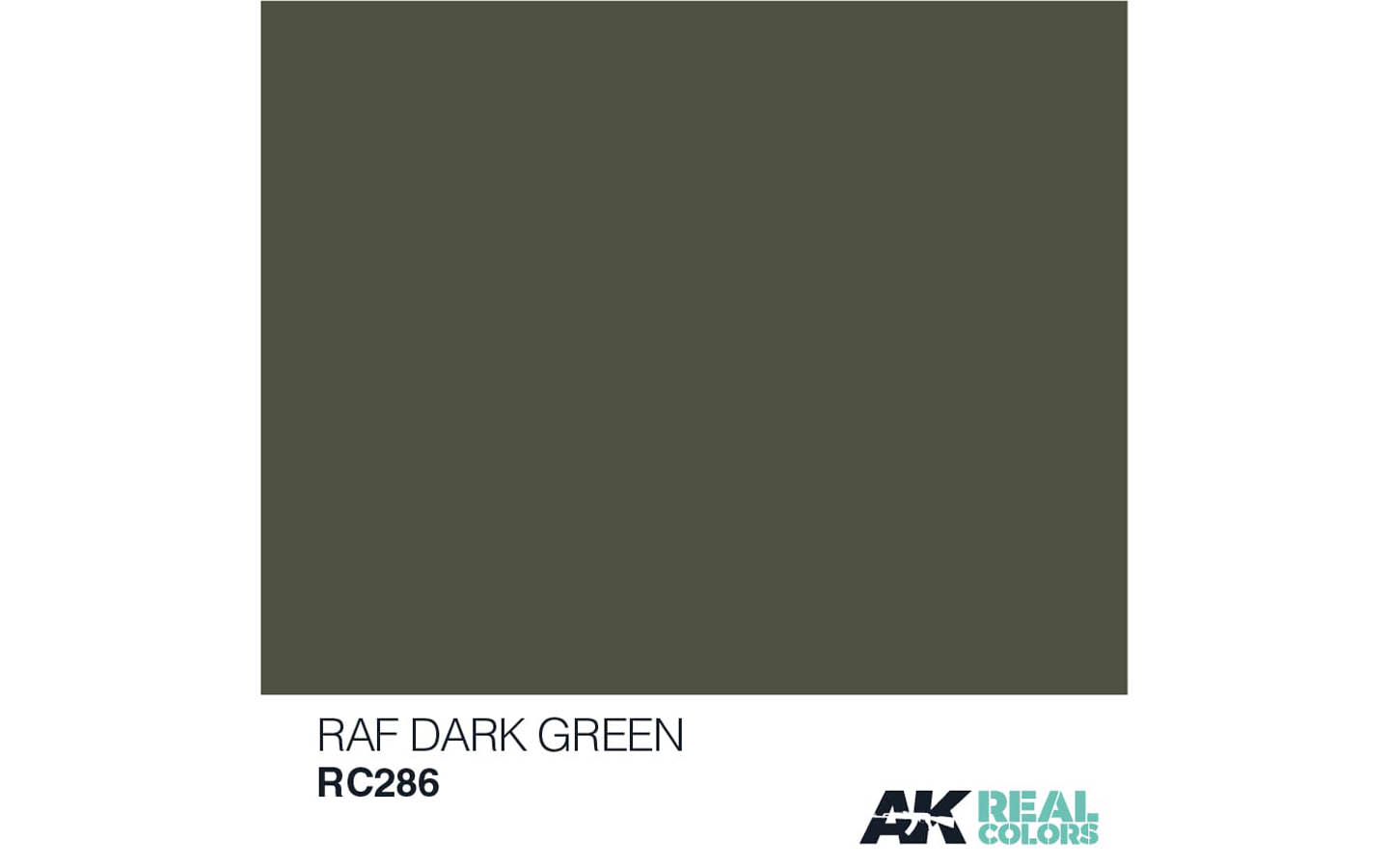 RAF Dark Green RC286 - 10ml Bottle - AK Interactive RC286 | kingshobby.com