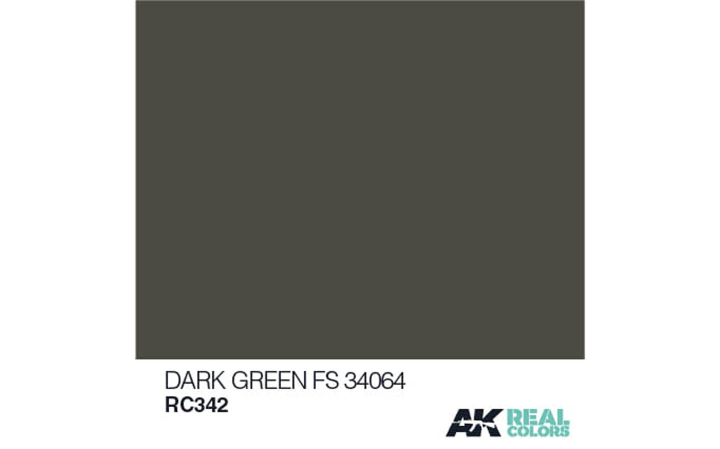 Dark Green FS 34064 RC342 - 10ml Bottle - AK Interactive RC342 ...