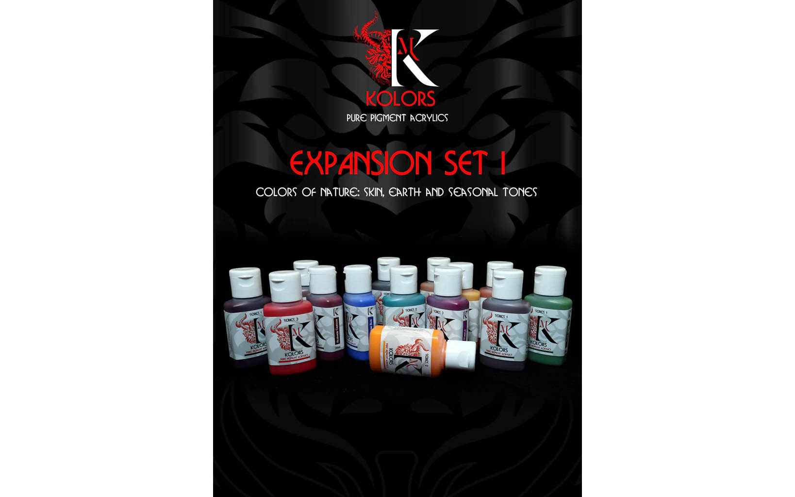 Kimera Colors Pure Pigment Expansion Set 1 - Colors of Nature - Kimera ...