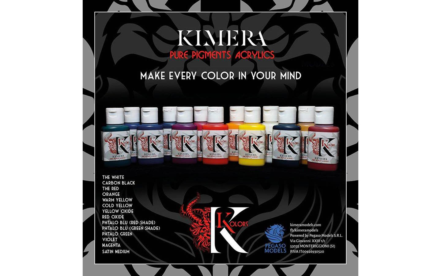 Kolors Set - Kimera KK-SET | kingshobby.com