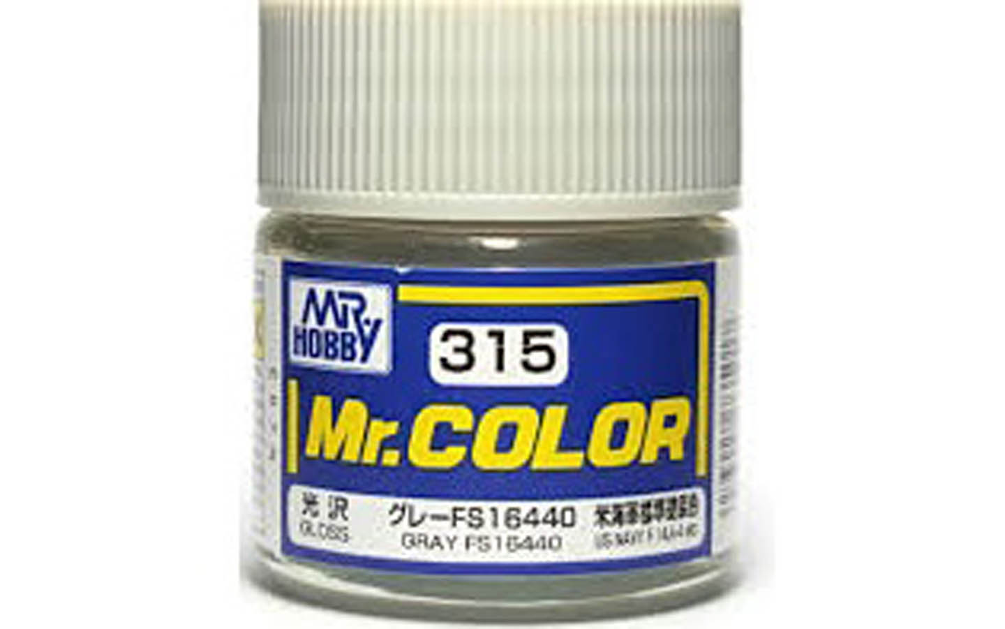 Gray FS16440 Gloss #C315 Acrylic - 10ml Bottle - Mr. Hobby C315 ...