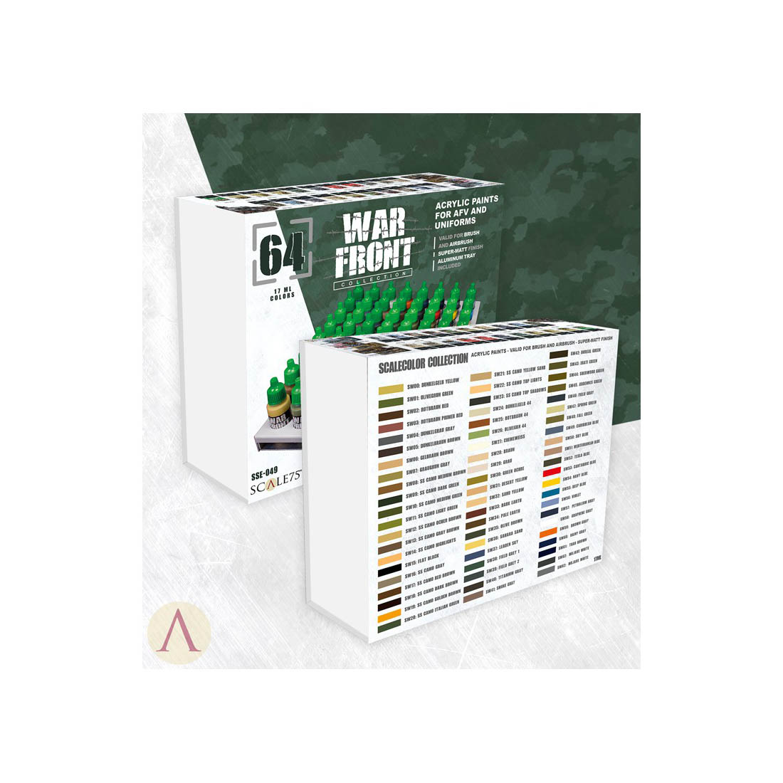 WarFront Collection 64 colors - Scale 75 SSE-049 | kingshobby.com