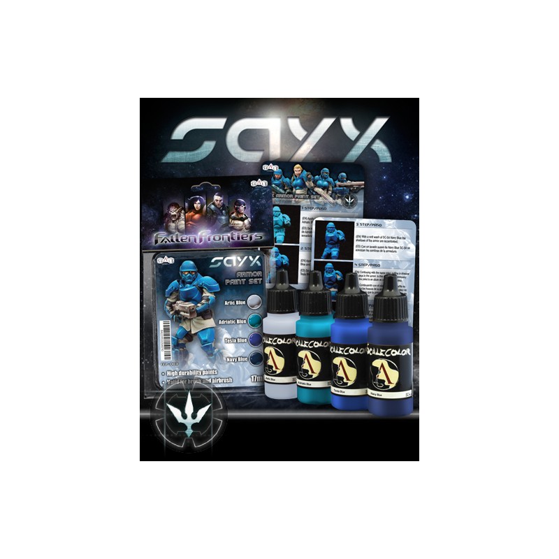 Sayx Paint Set - Scale 75 FFP-03 | kingshobby.com